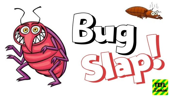 ESL Flashcard Game for Small Classes: Bug Slap! — TEFL Lemon: Free ESL ...