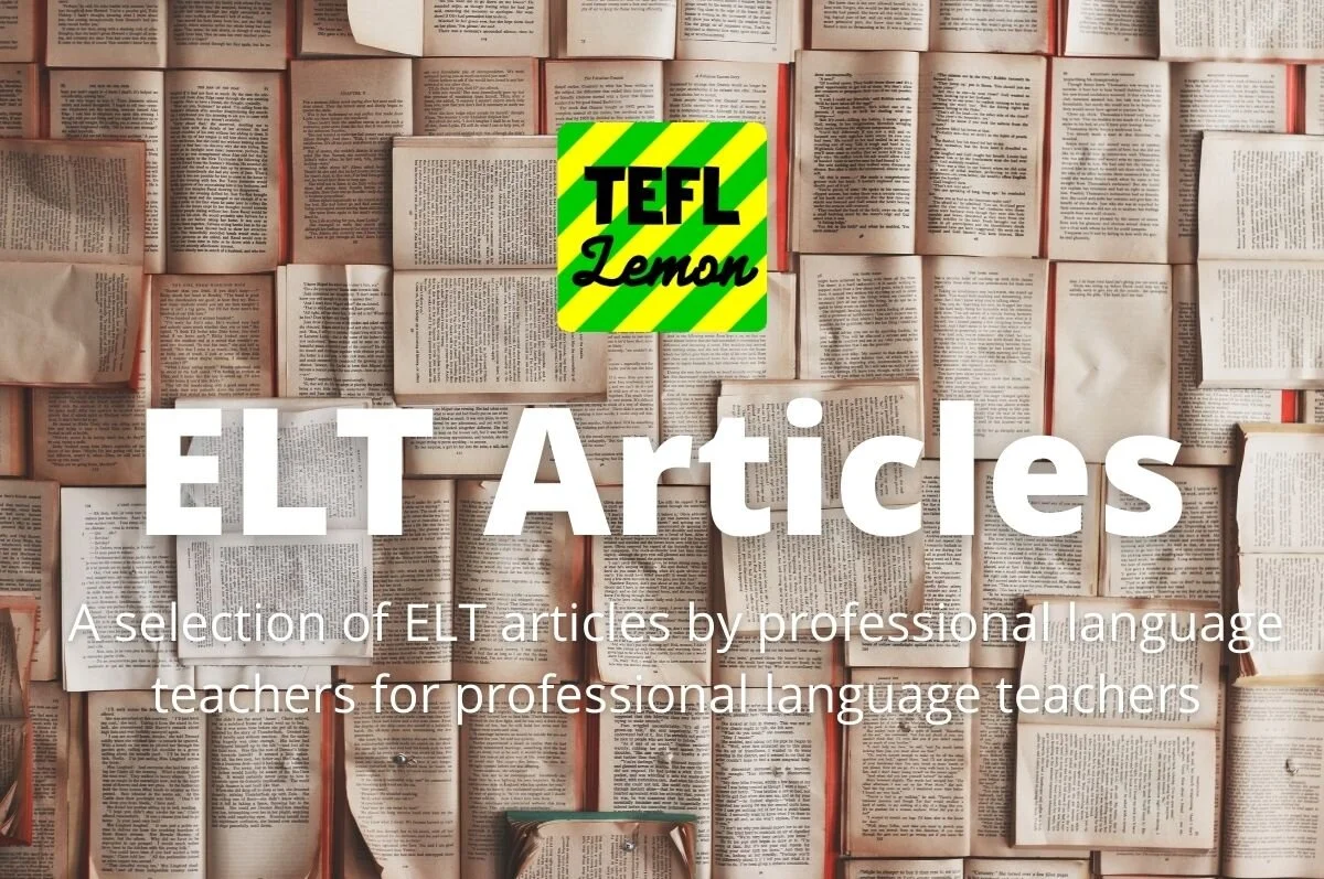 The TEFL Lemon ELT Articles — TEFL Lemon: Free ESL lesson ideas and ...