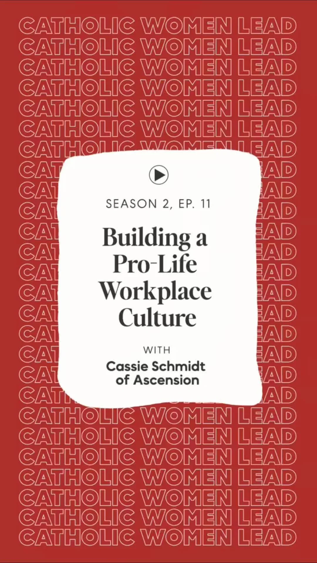 Work/Life Balance as a Single Catholic Woman — Catholic Women in Business