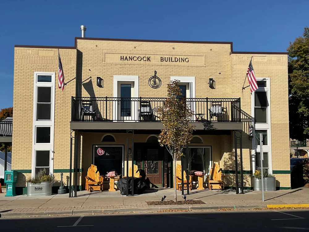 Hancock Building — PENTWATER STORIES