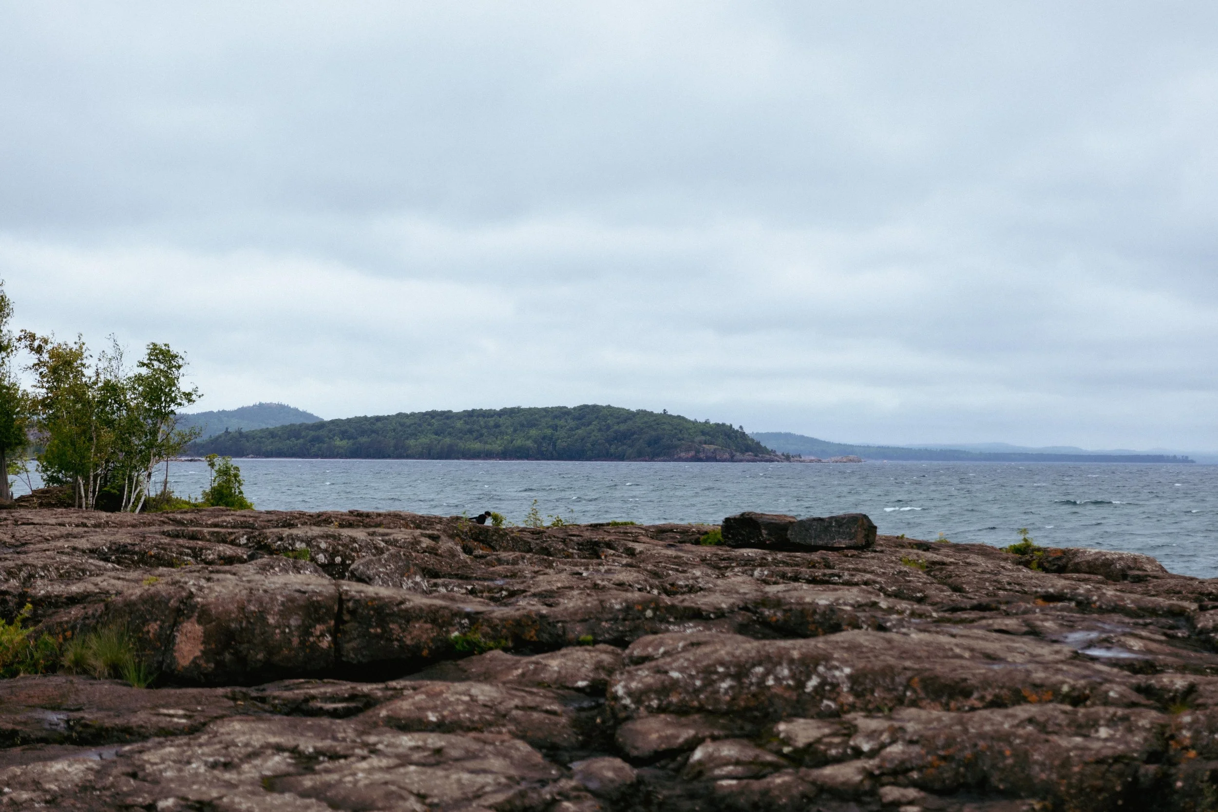 Exploring the Black Rocks at Presque Isle Park, Marquette — Searra Liggett