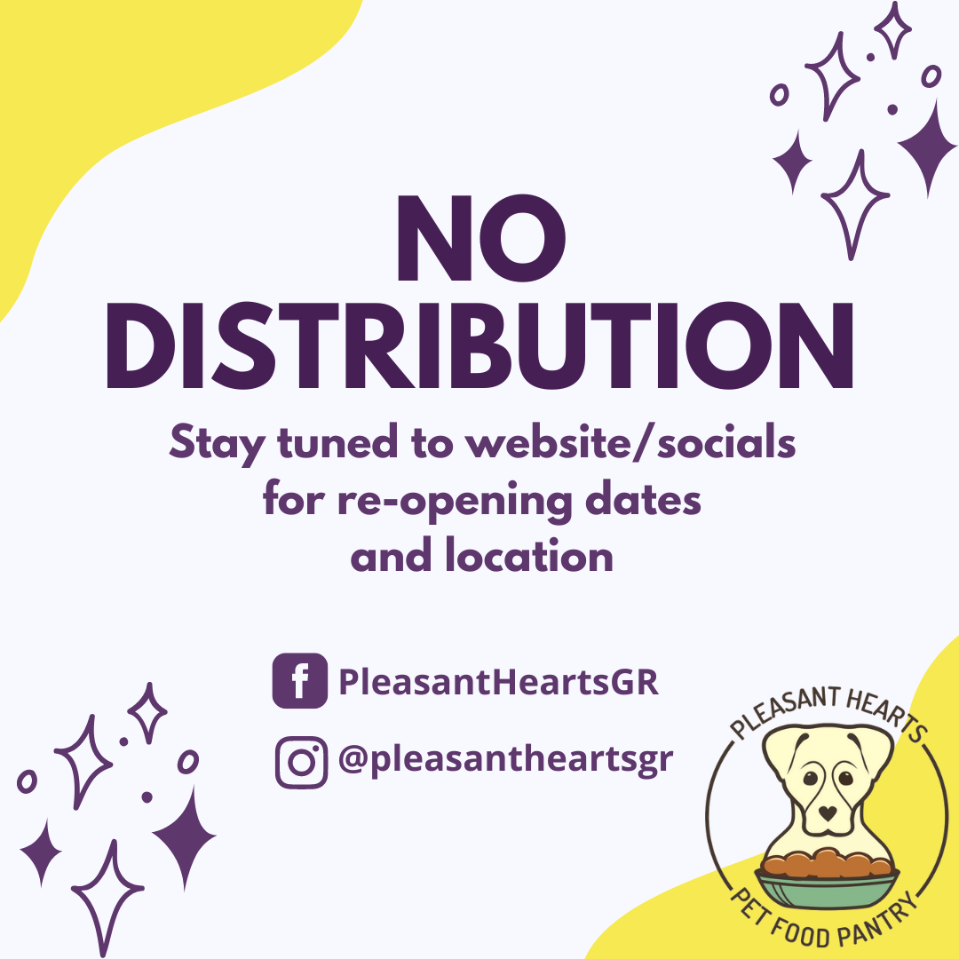 Schedule — Pleasant Hearts Pet Food Pantry