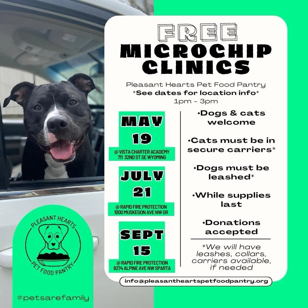 Schedule — Pleasant Hearts Pet Food Pantry