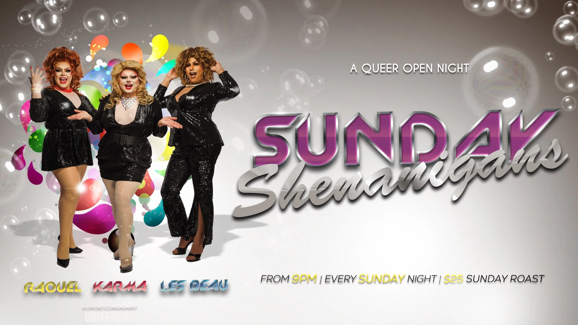 Downstairs | Universal | Sydney | UNIVERSAL