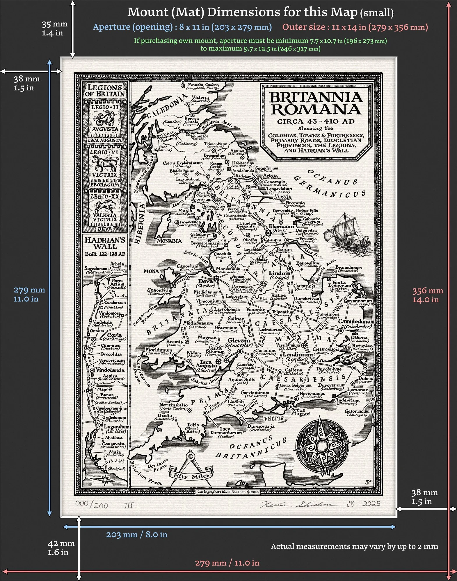 Manuscript Maps — Map of Roman Britain