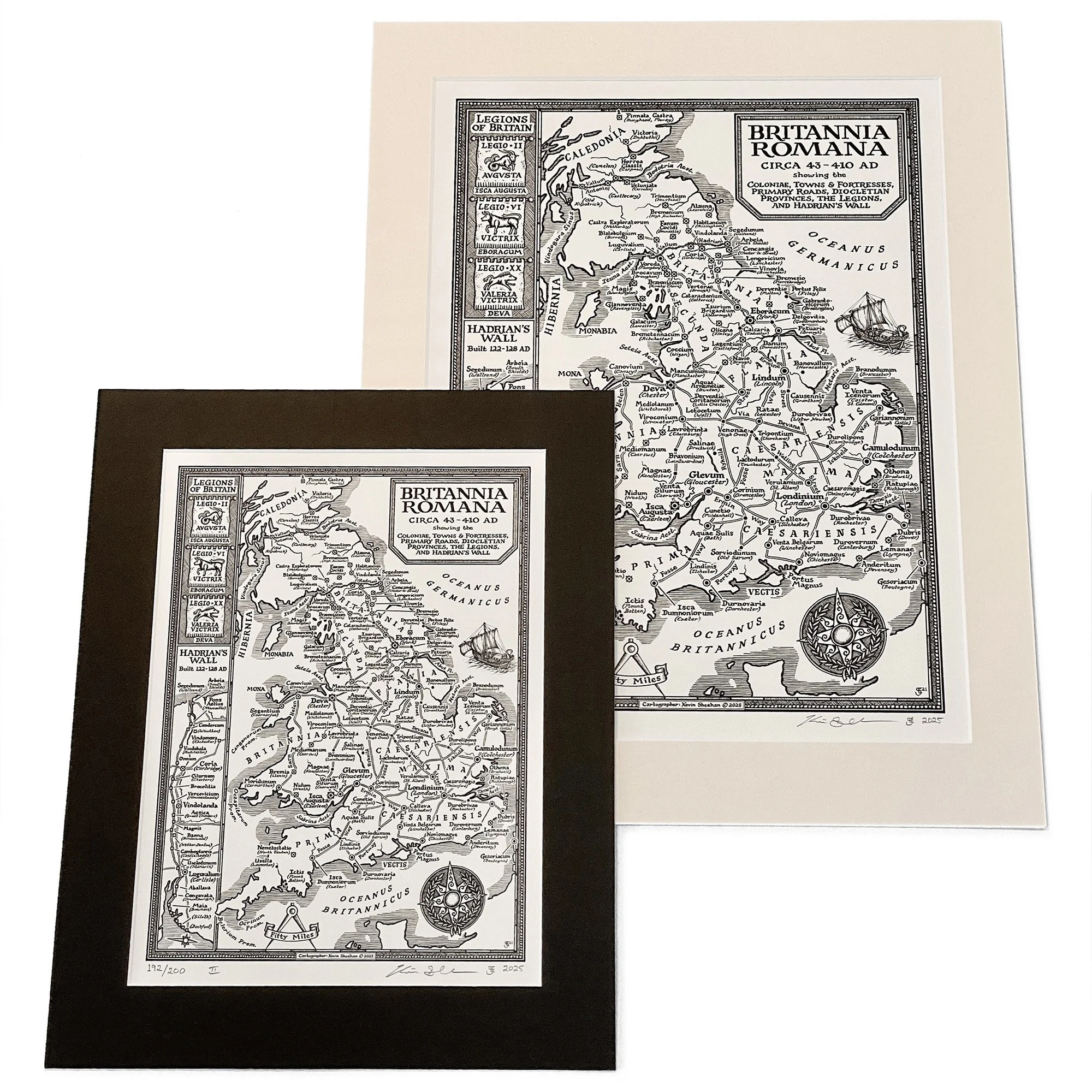 Manuscript Maps — Map of Roman Britain