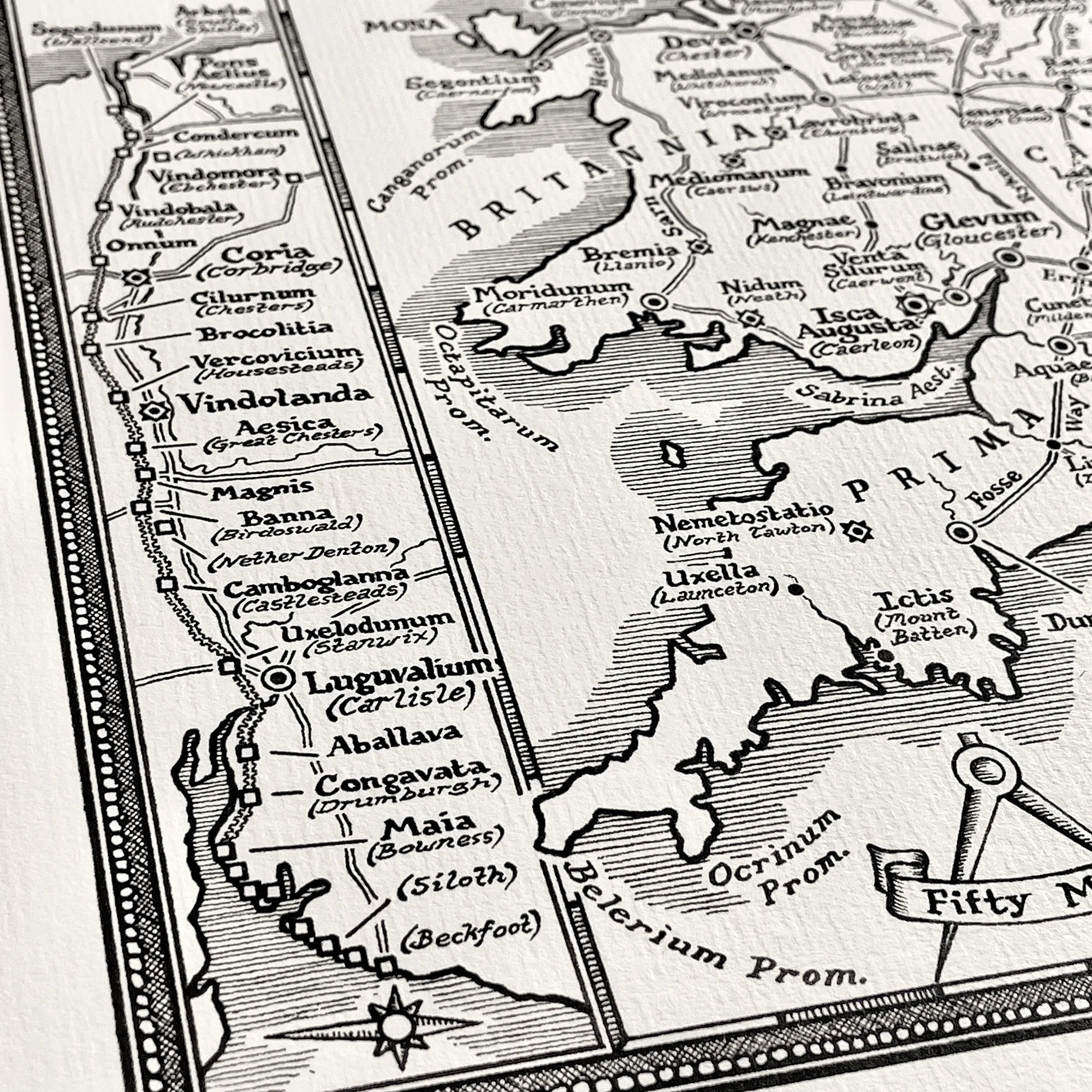 Manuscript Maps — Map of Roman Britain