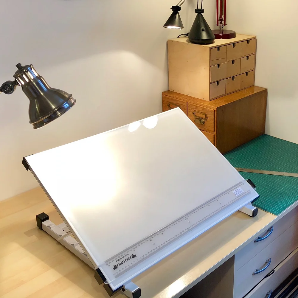 Manuscript Maps — Making Maps : Part 1 - Planning & Pencil