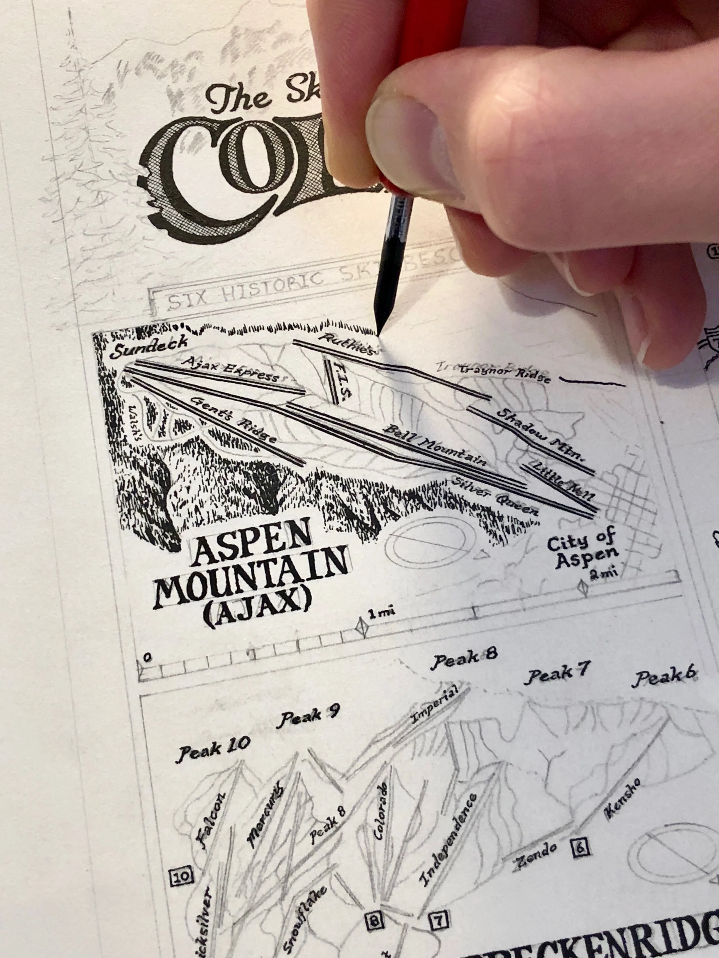 Manuscript Maps — The Colorado Ski Map