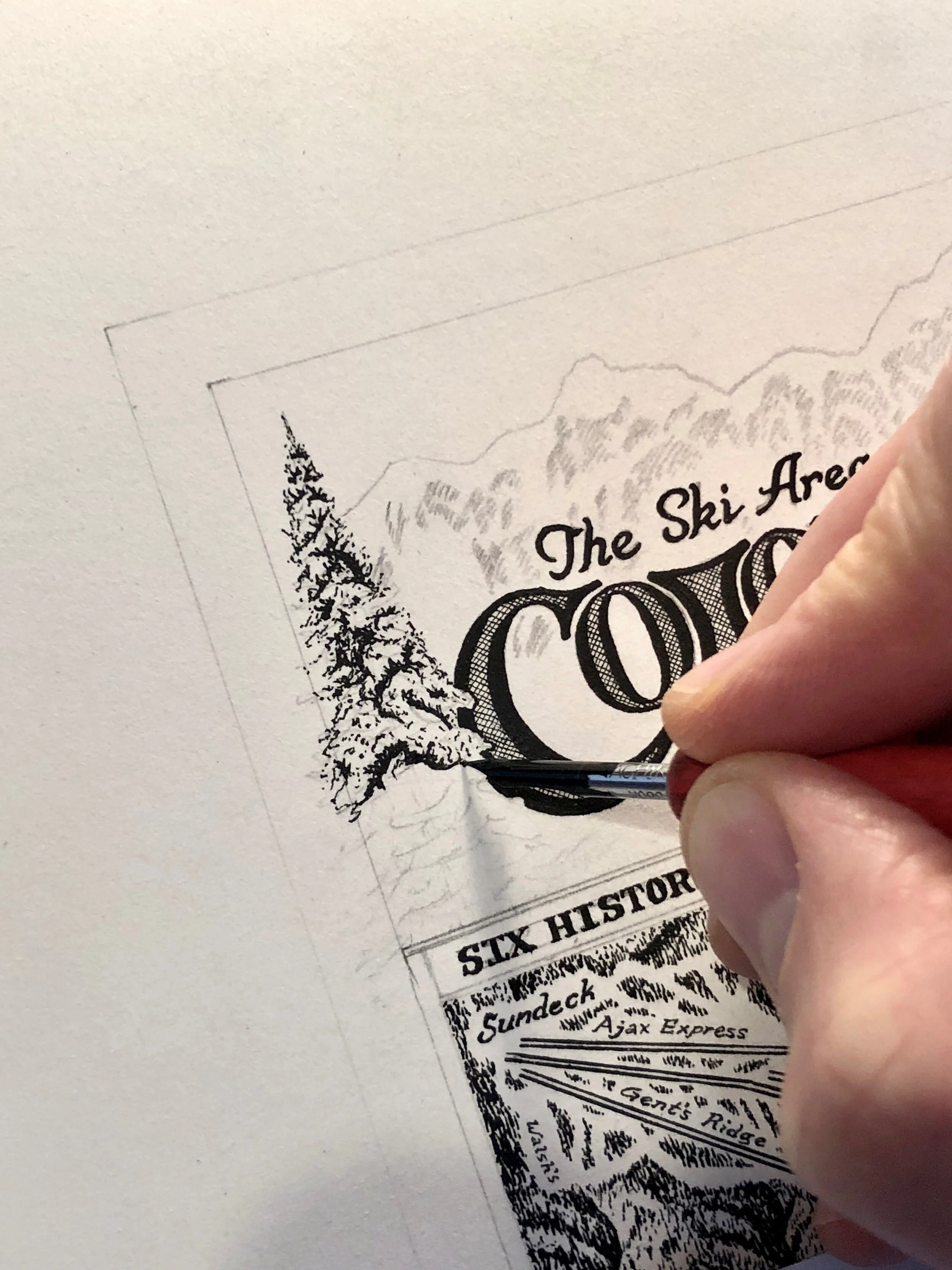 Manuscript Maps — The Colorado Ski Map