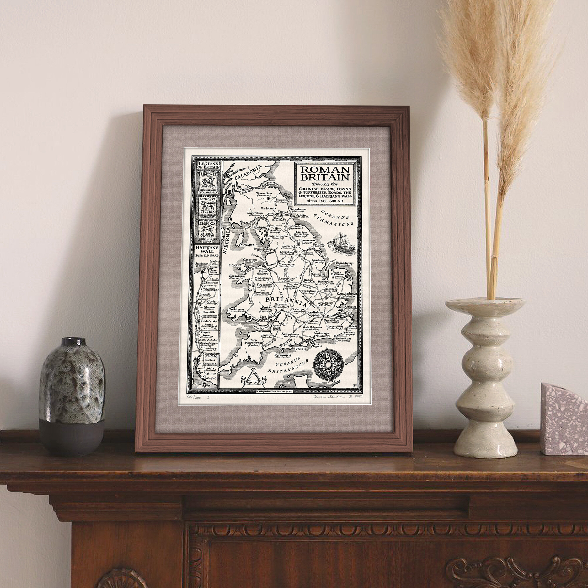 Manuscript Maps — Map of Roman Britain