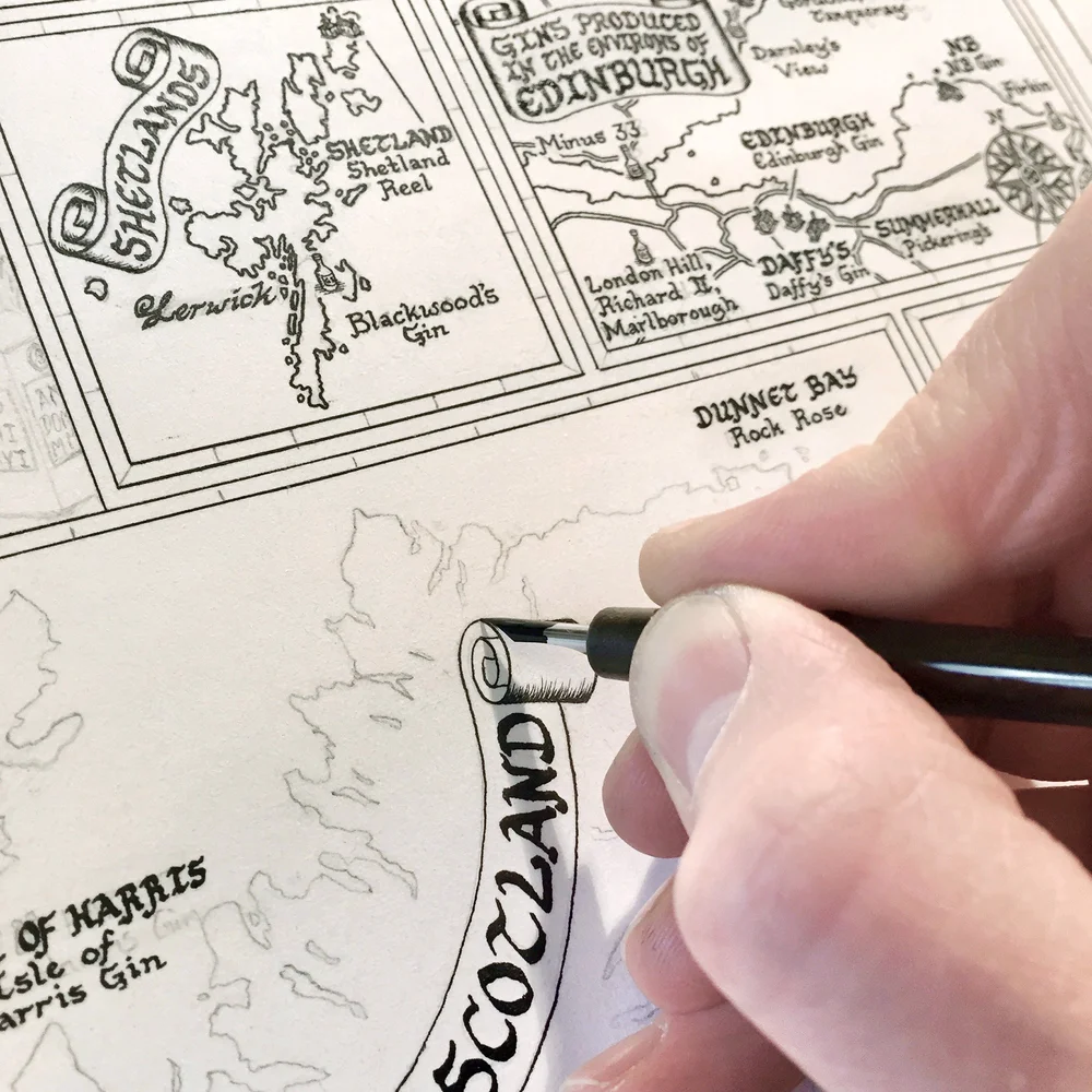 Manuscript Maps : The Art of Cartography