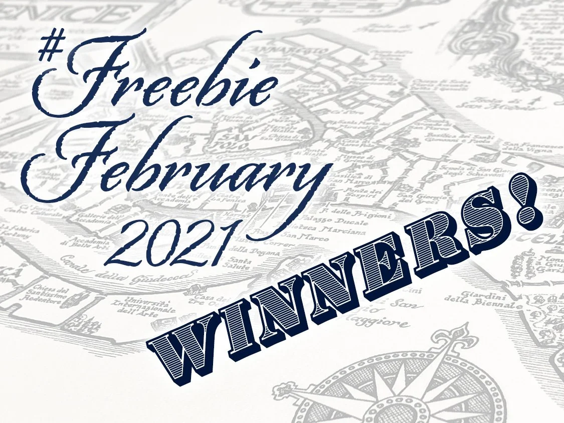 Manuscript Maps — Freebie February 2021 Winners