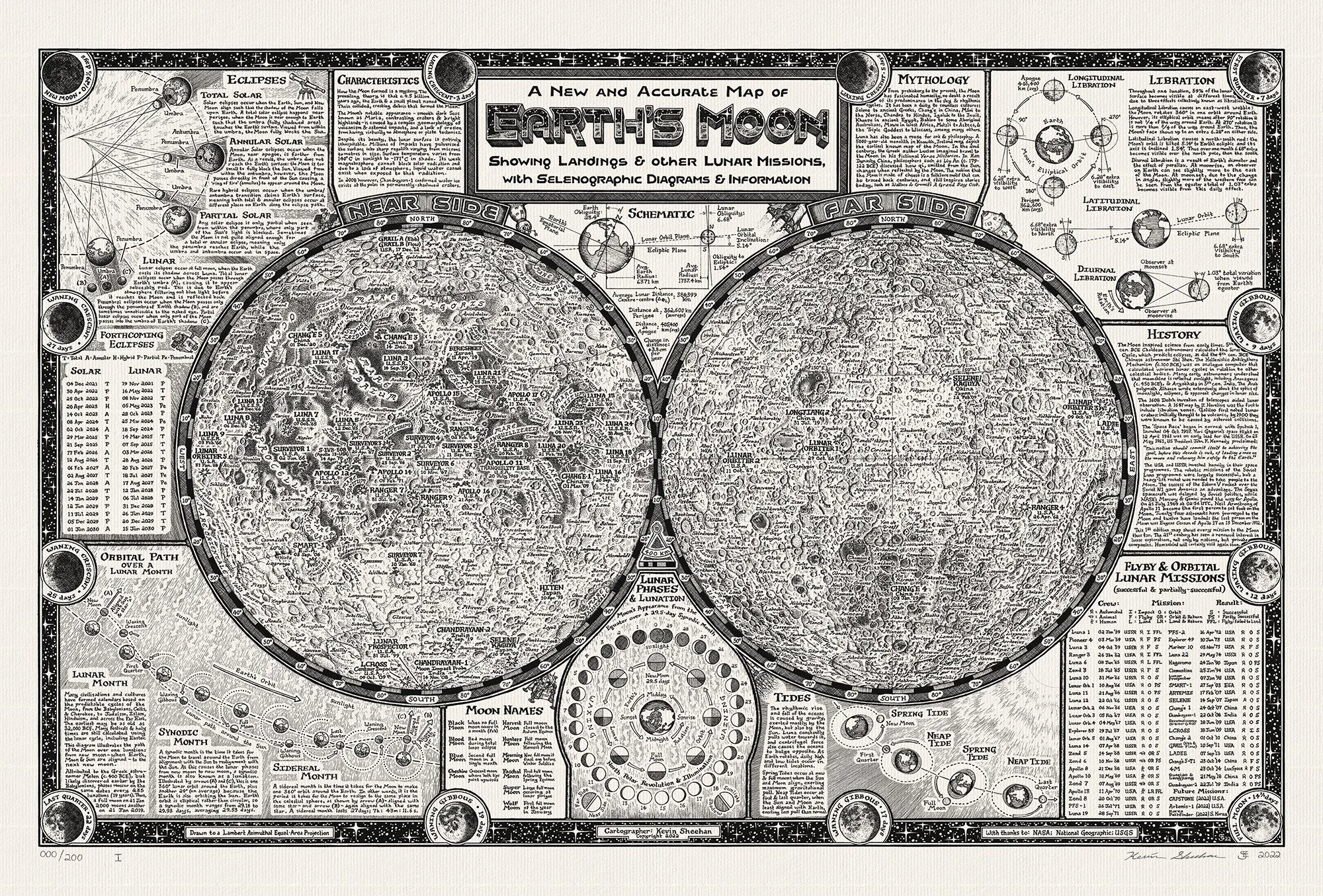 Manuscript Maps — The Moon Map