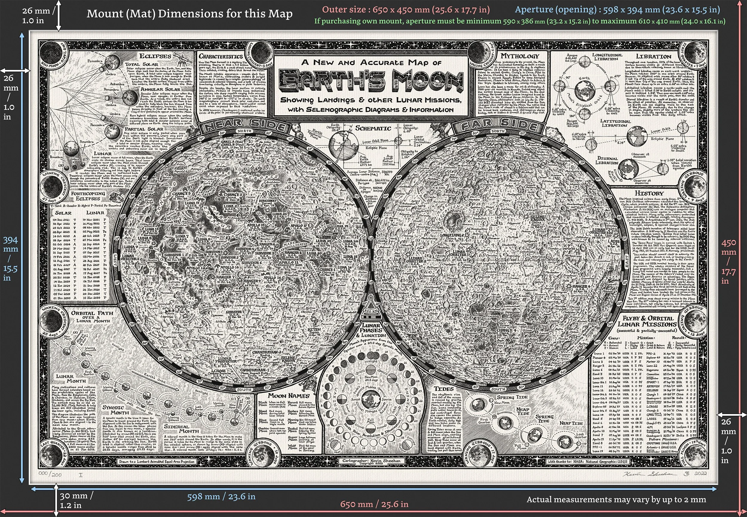 Manuscript Maps — The Moon Map