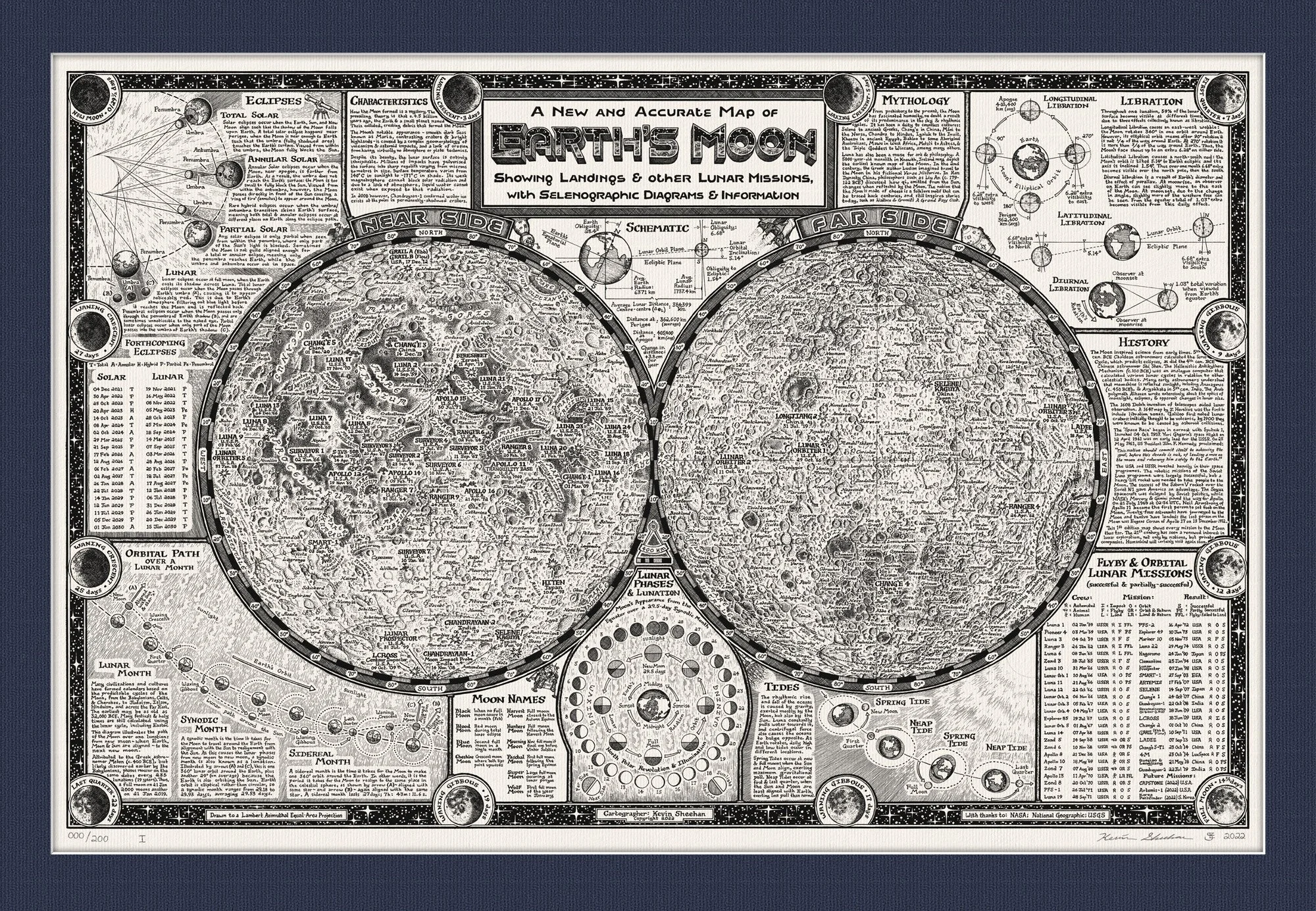 Manuscript Maps — The Moon Map