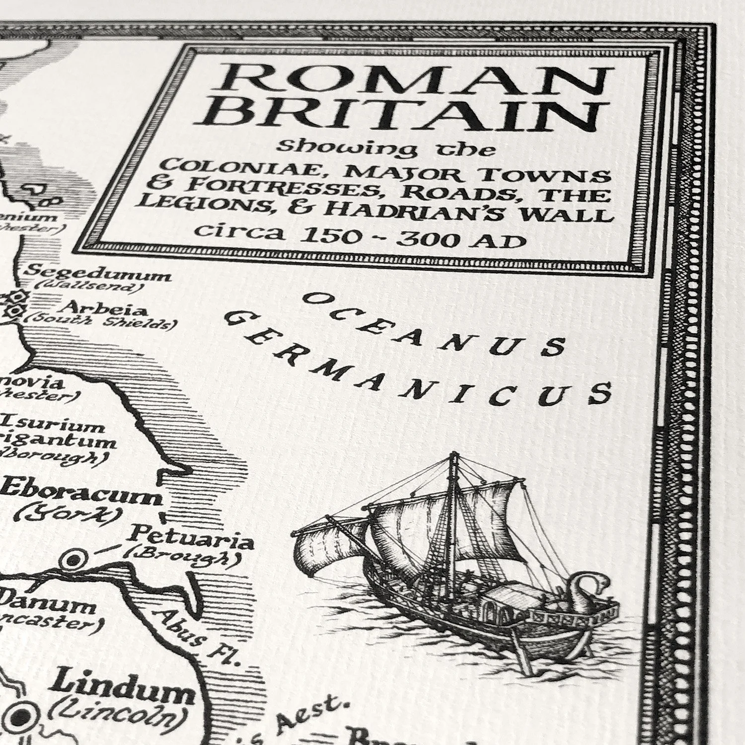 Manuscript Maps — Map of Roman Britain