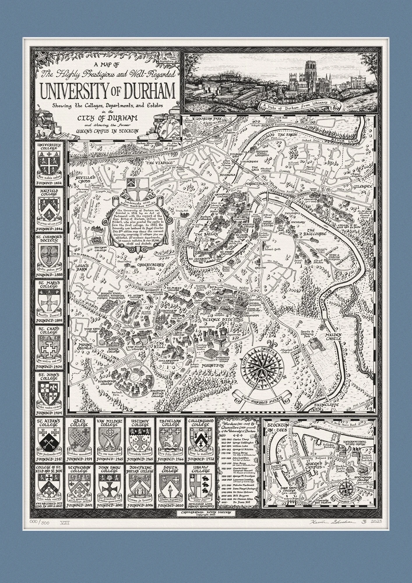 Manuscript Maps — The University of Durham Map