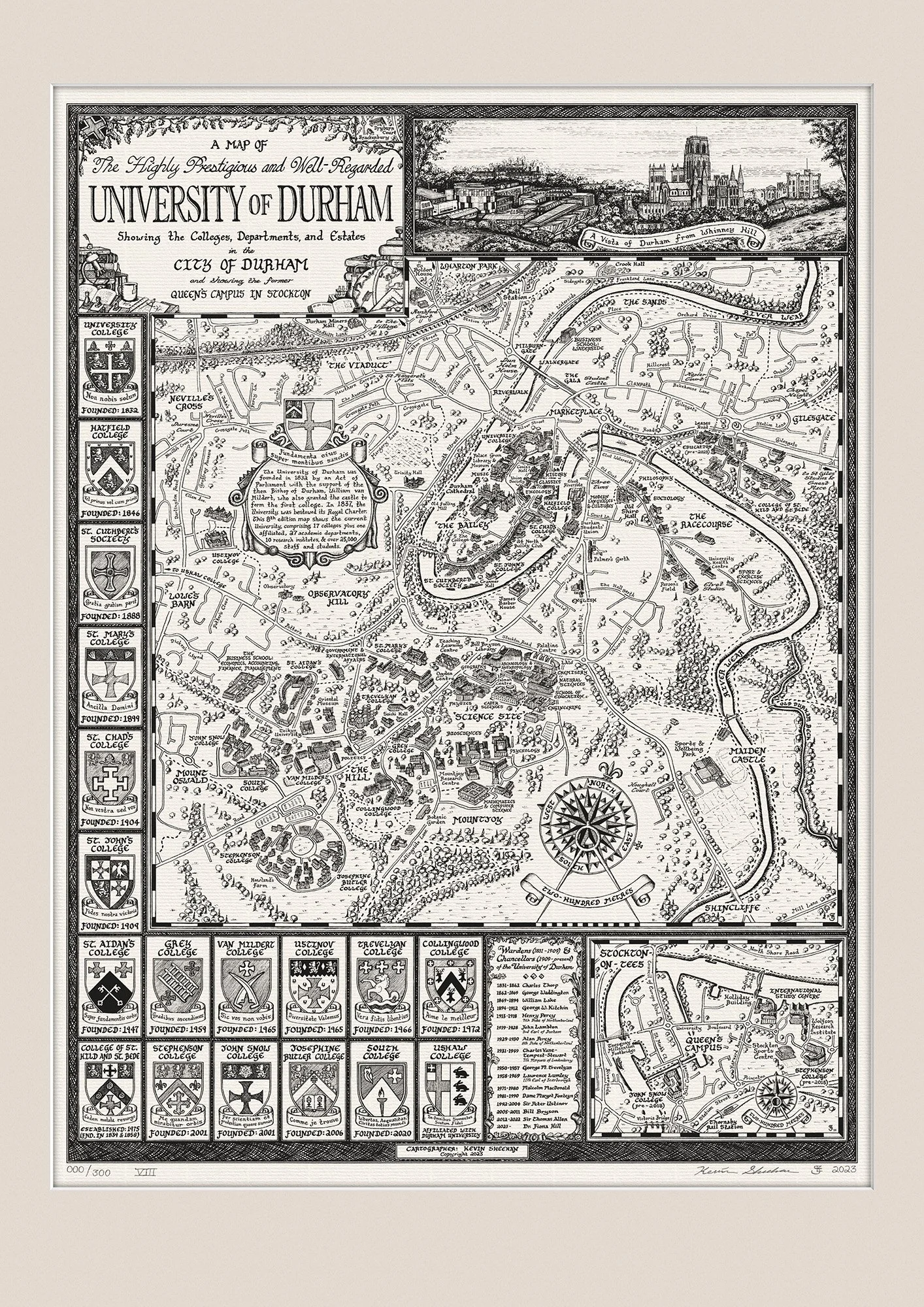 Manuscript Maps — The University of Durham Map