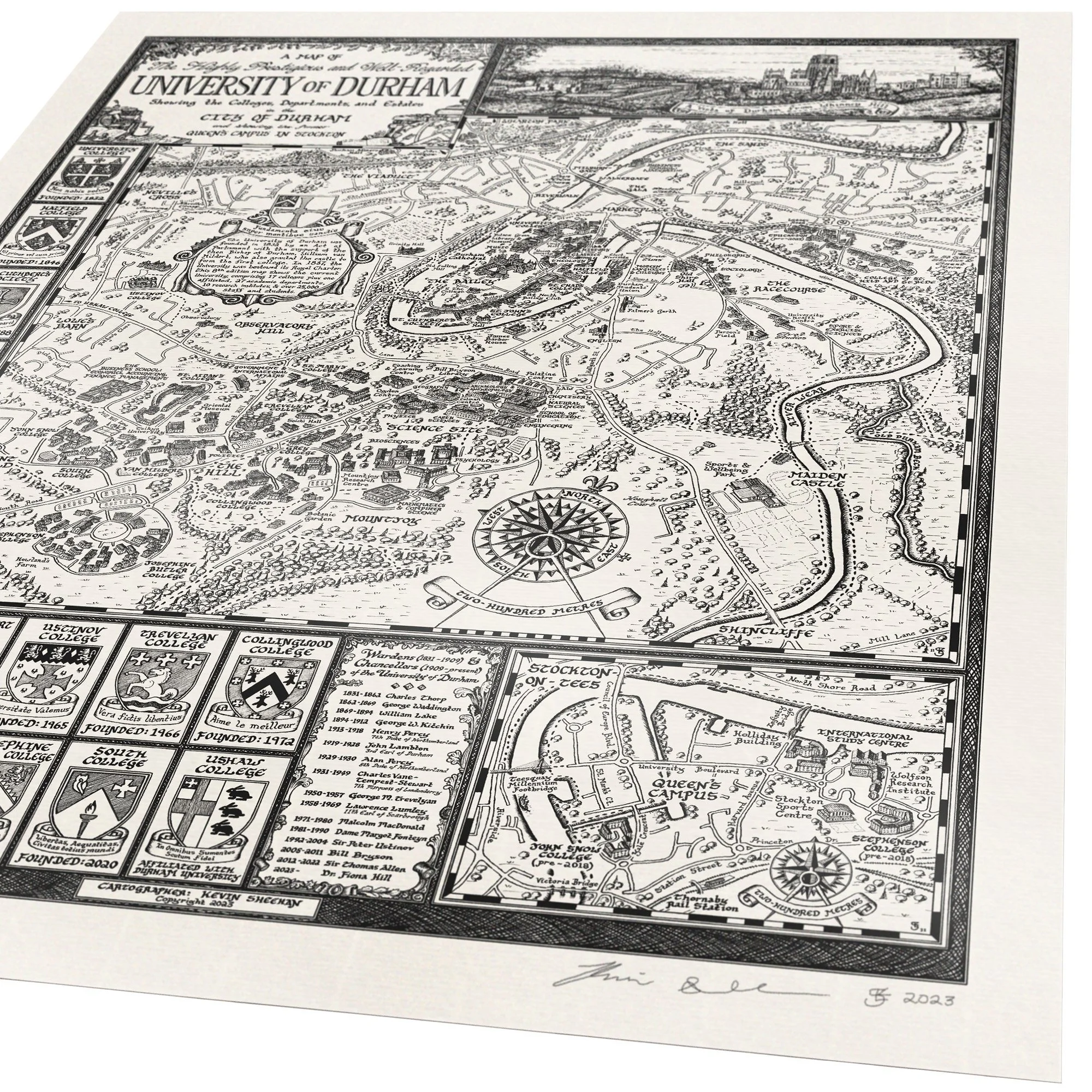 Manuscript Maps — The University of Durham Map