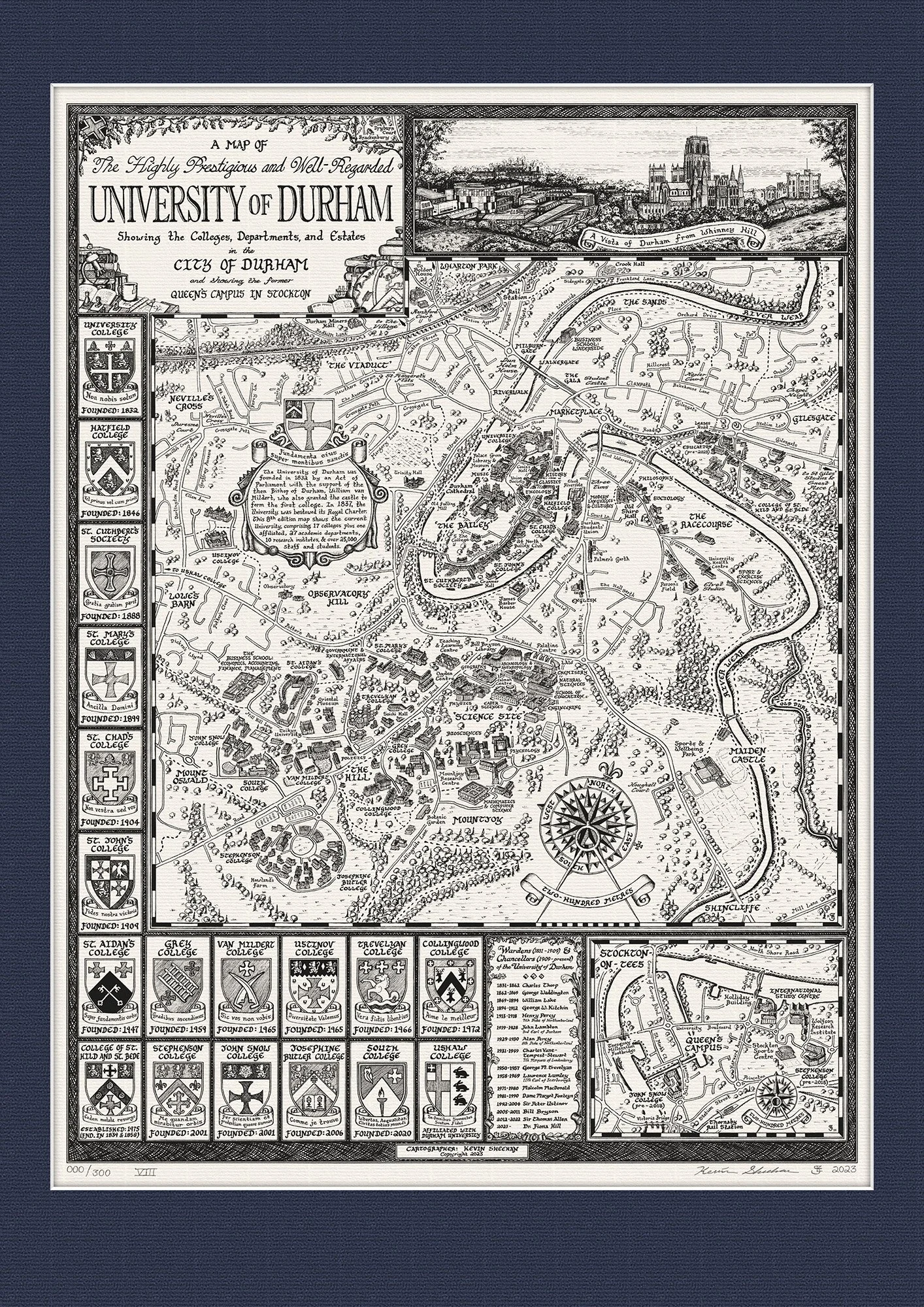Manuscript Maps — The University of Durham Map