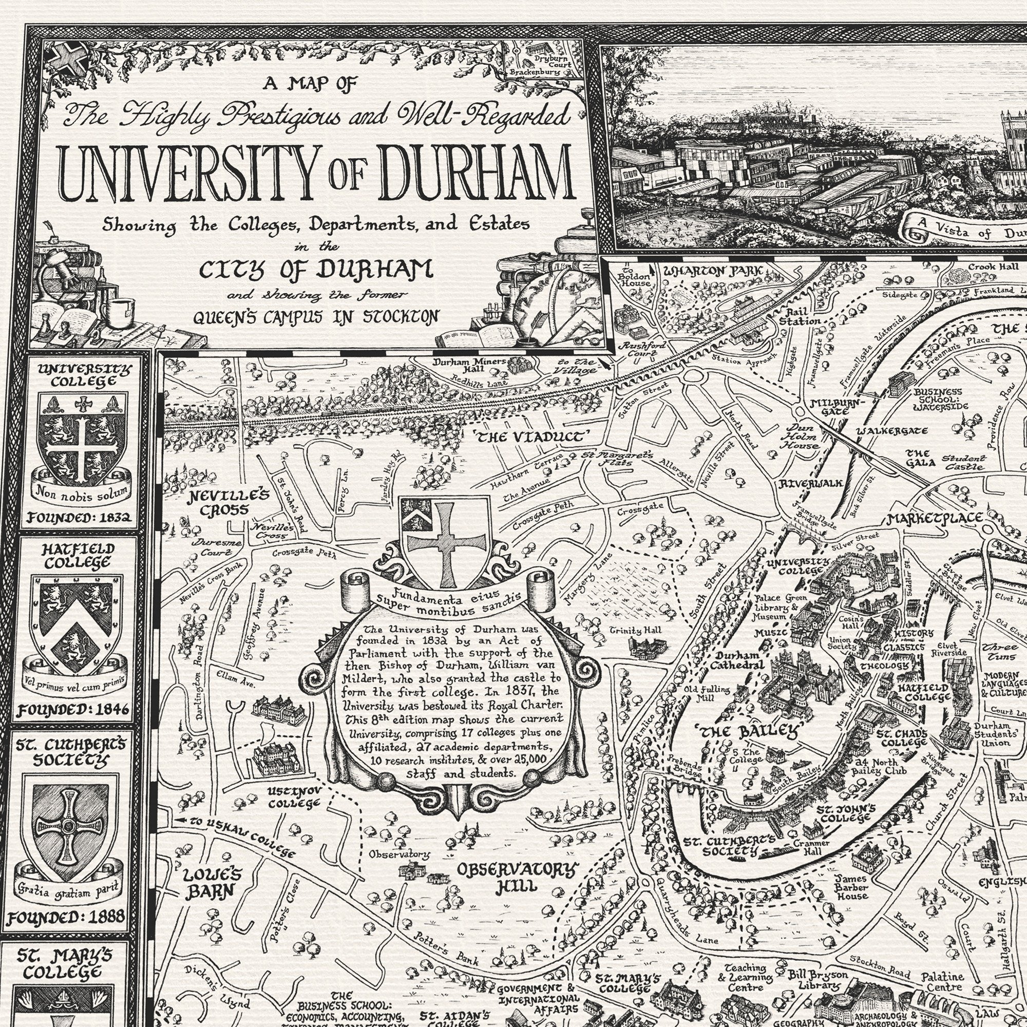 Manuscript Maps — Pubs of Durham Map