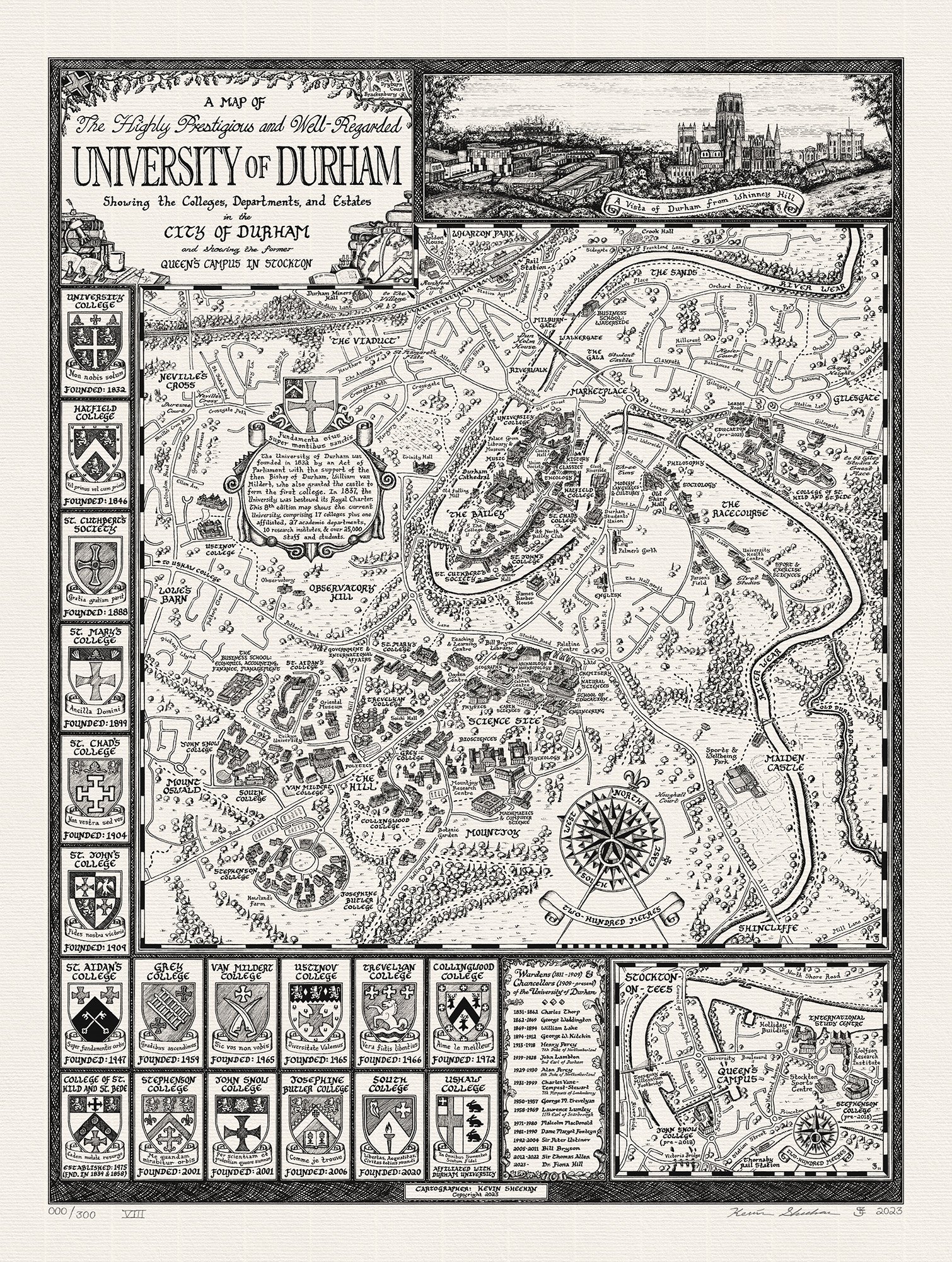Manuscript Maps — The University of Durham Map