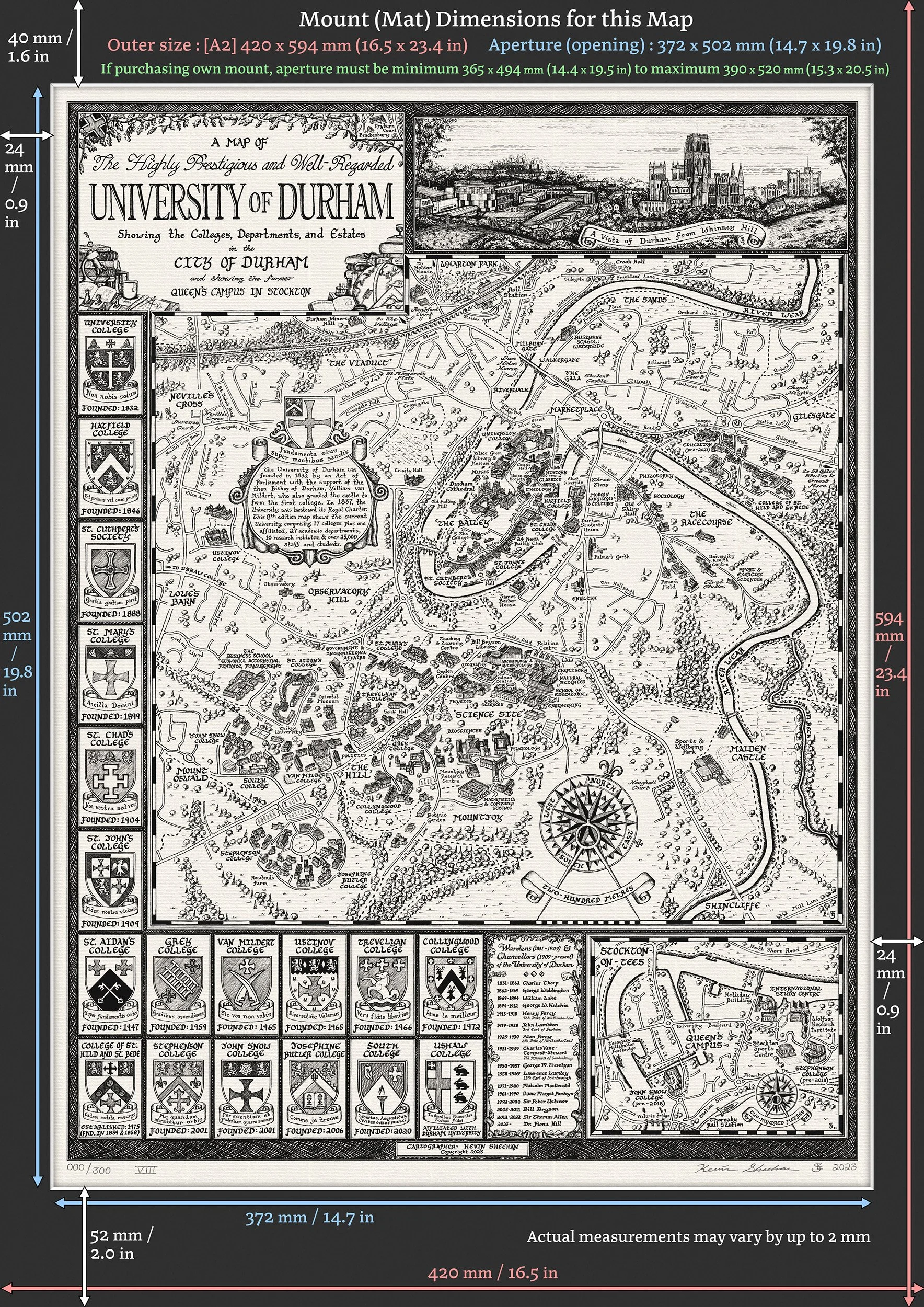Manuscript Maps — The University of Durham Map
