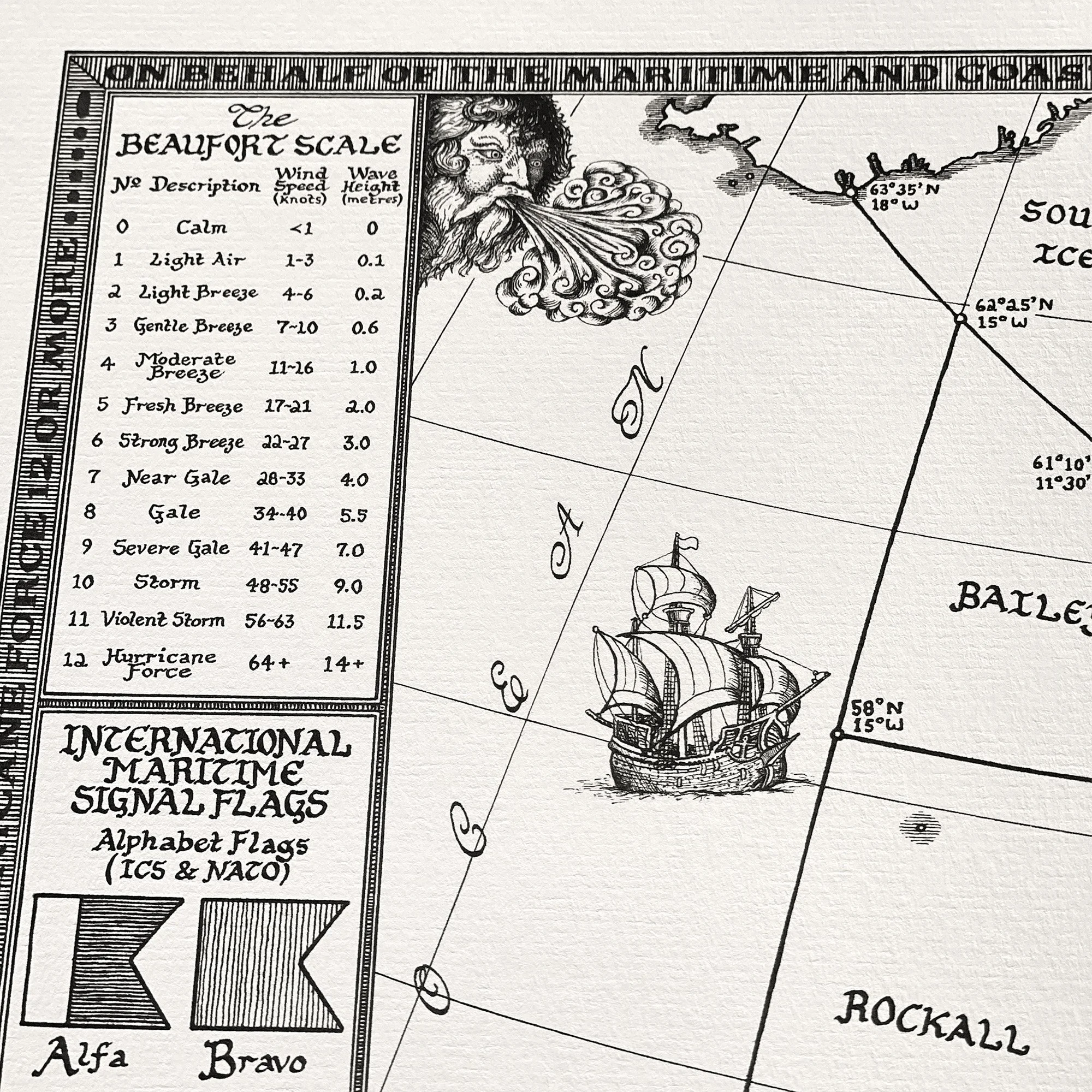 Manuscript Maps — Shipping Forecast Map
