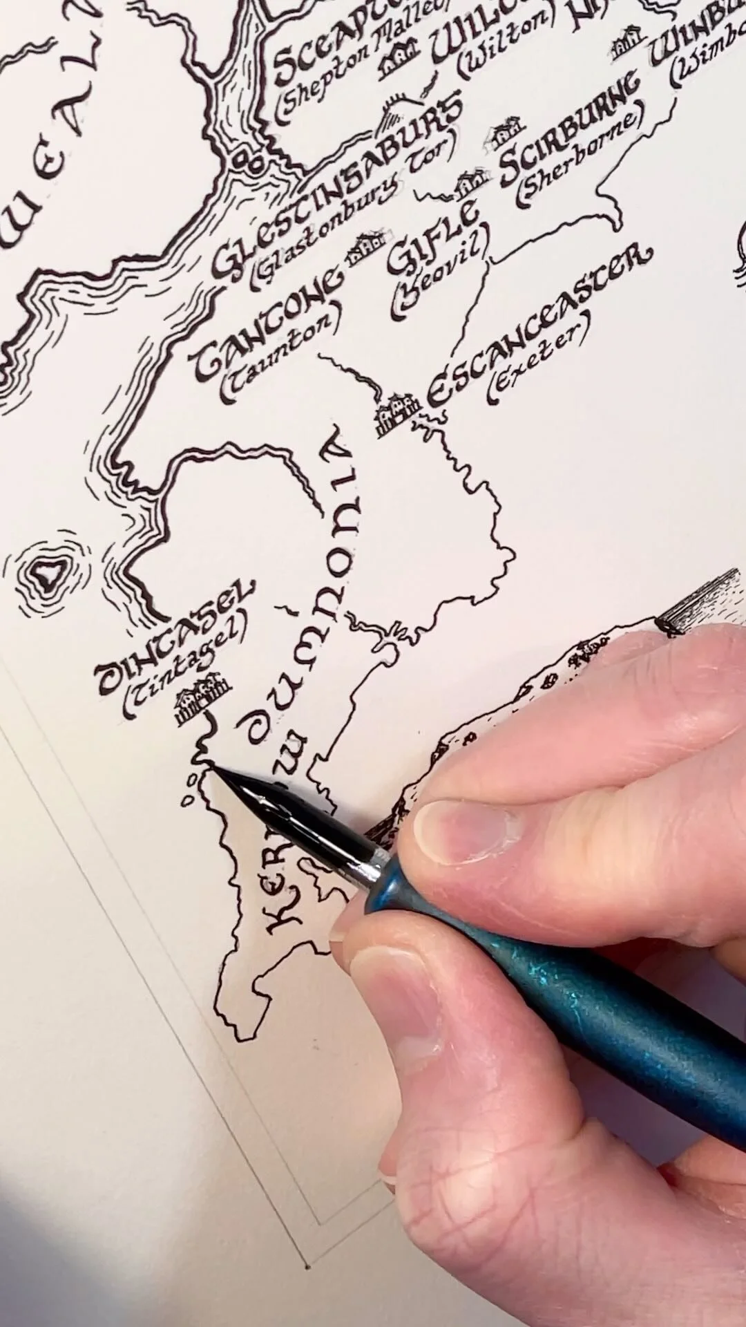 Manuscript Maps : The Art of Cartography