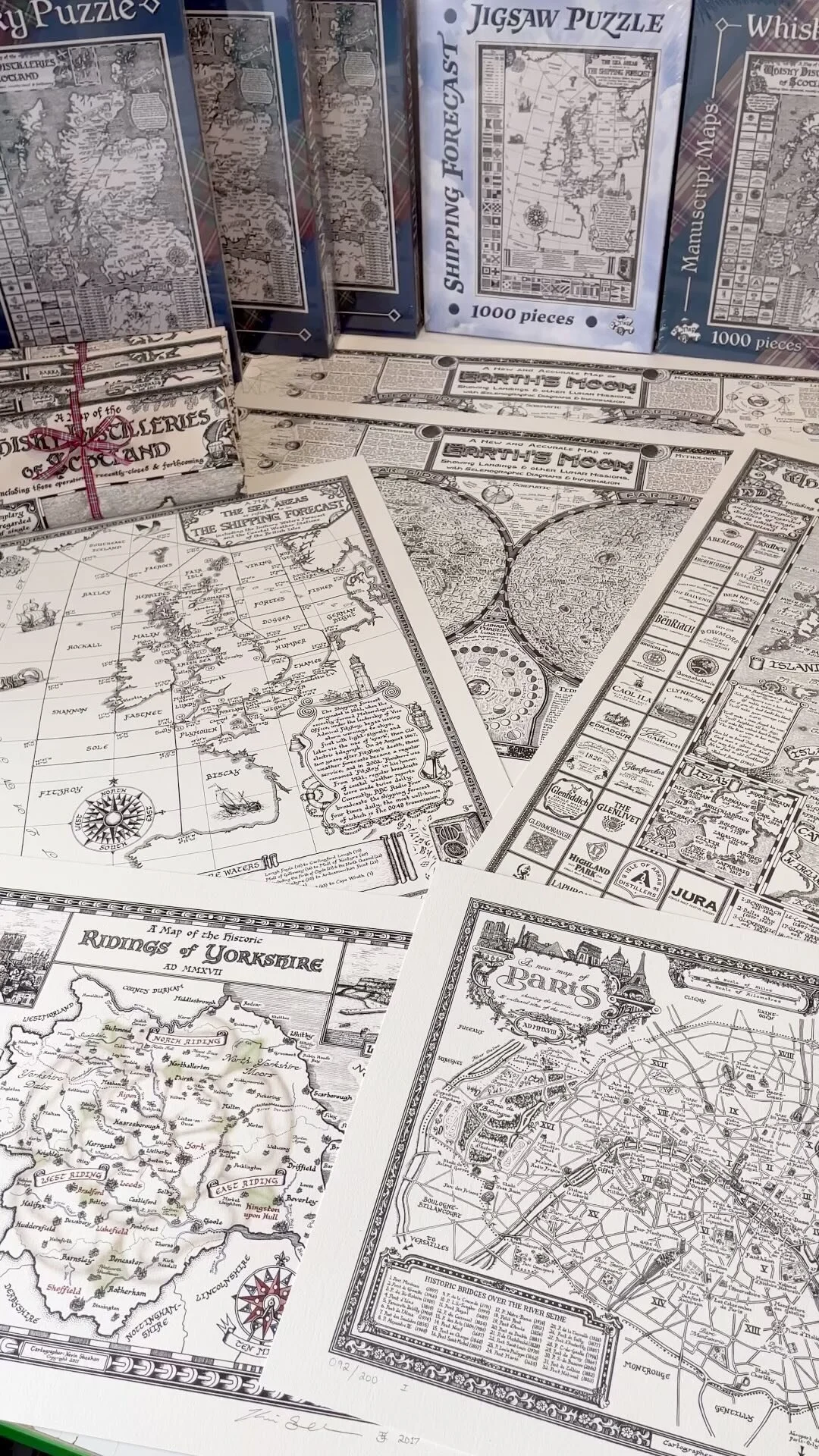 Manuscript Maps : The Art of Cartography