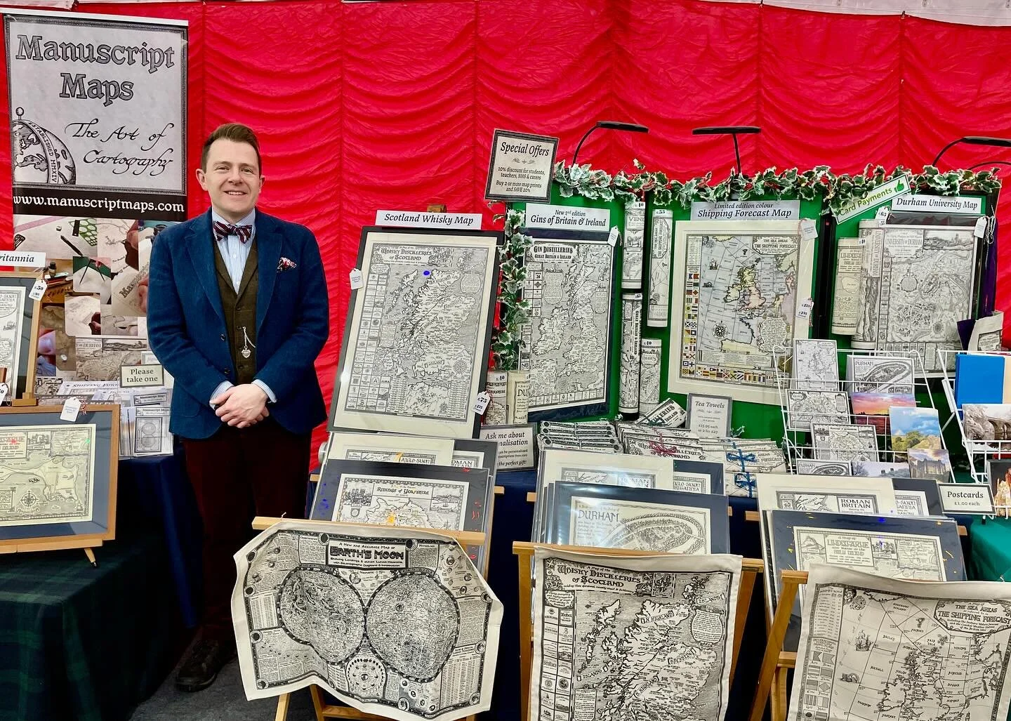 Manuscript Maps : The Art of Cartography