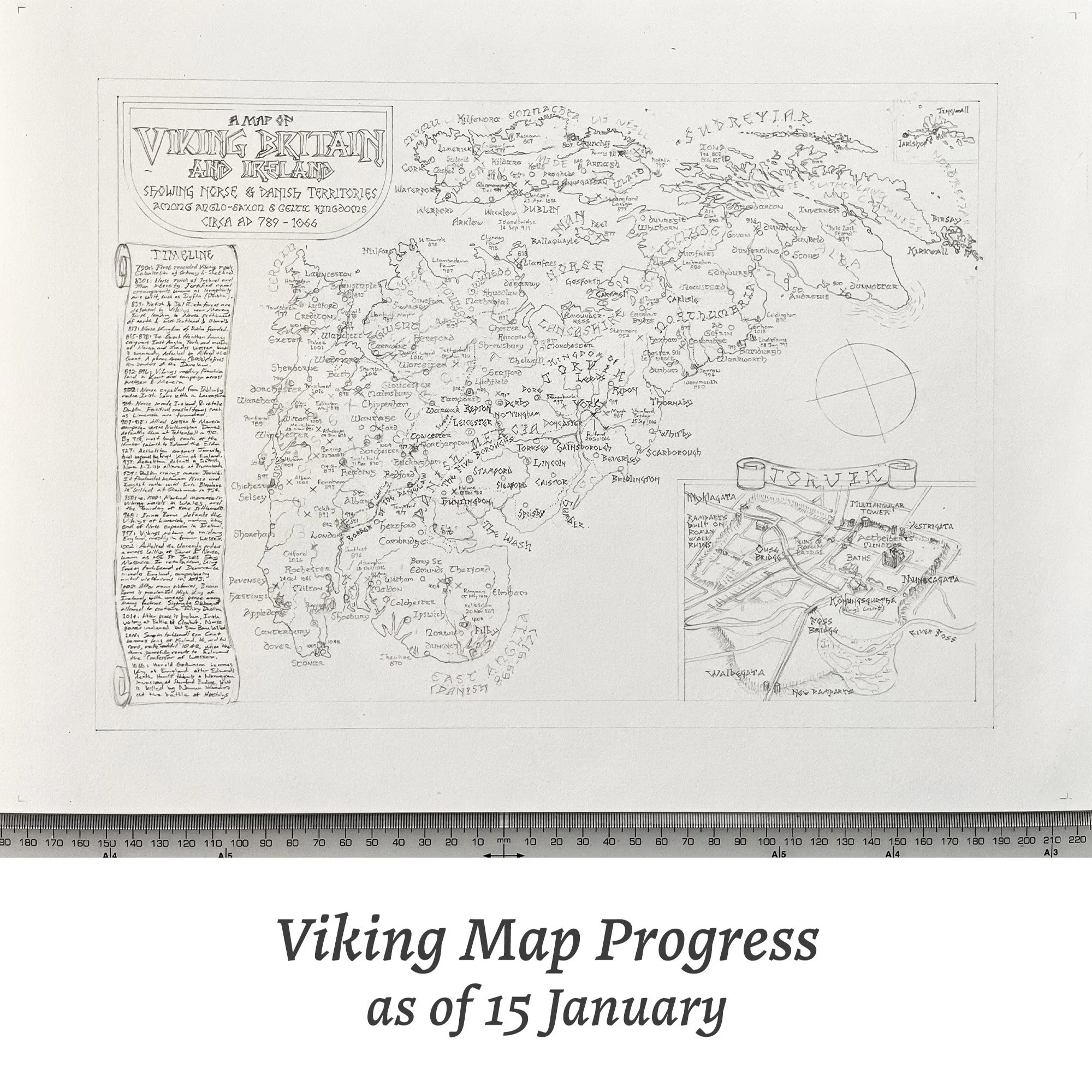 Manuscript Maps — Viking Britain Map [preorders]