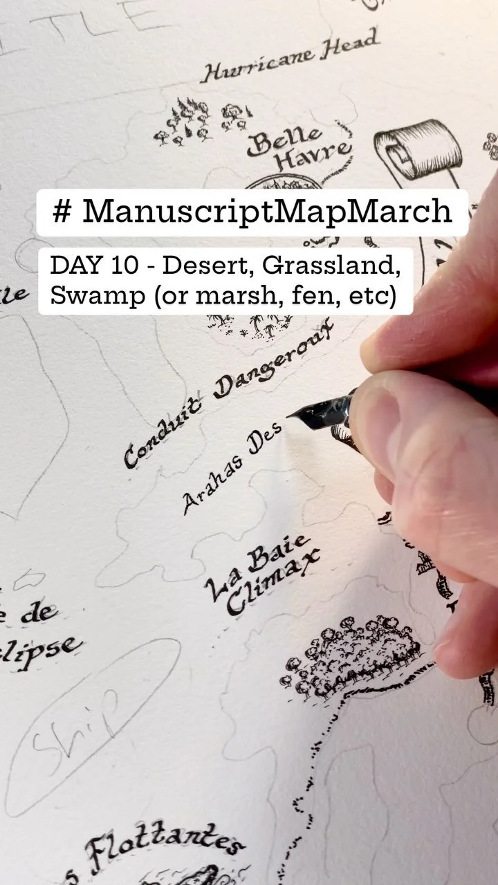 Manuscript Maps — I was featured in Simple Things Magazine!