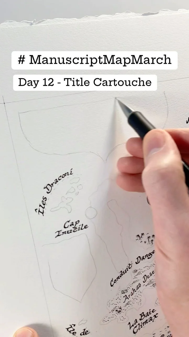 Manuscript Maps — I was featured in Simple Things Magazine!