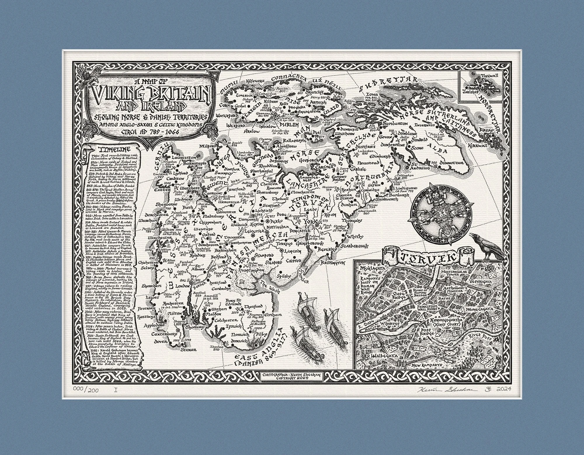 Manuscript Maps — Viking Britain Map