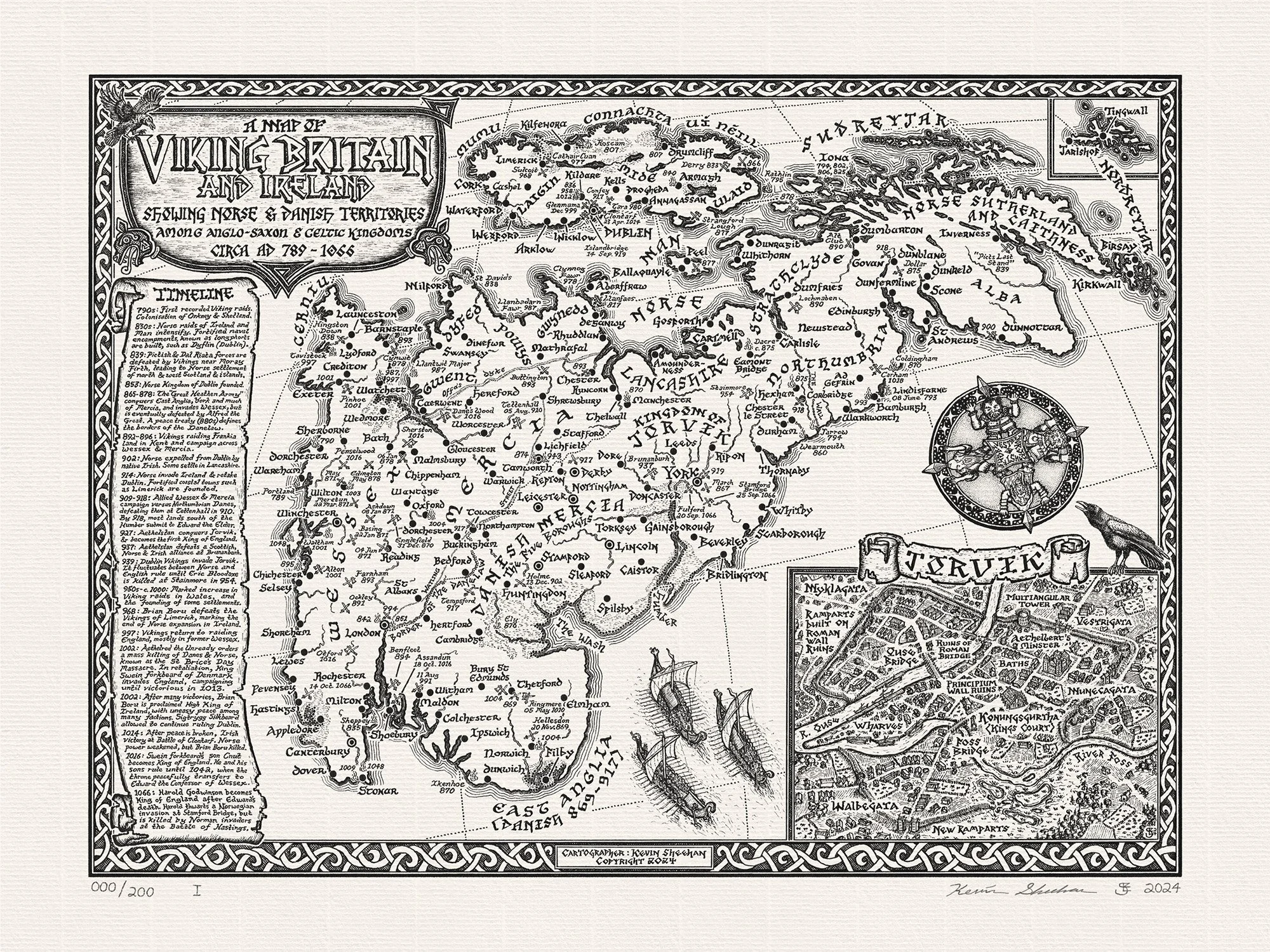 Manuscript Maps — Viking Britain Map