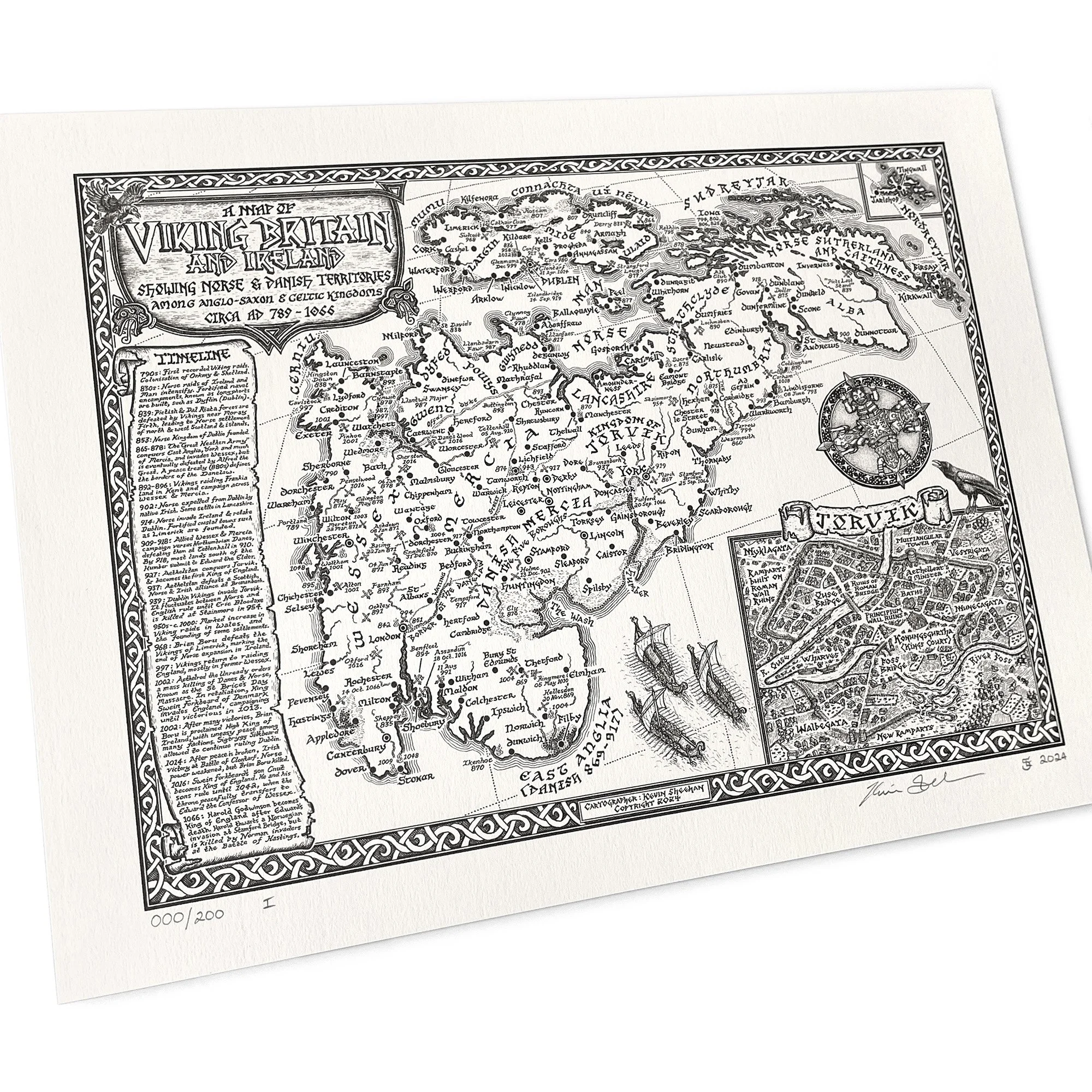 Manuscript Maps — Viking Britain Map