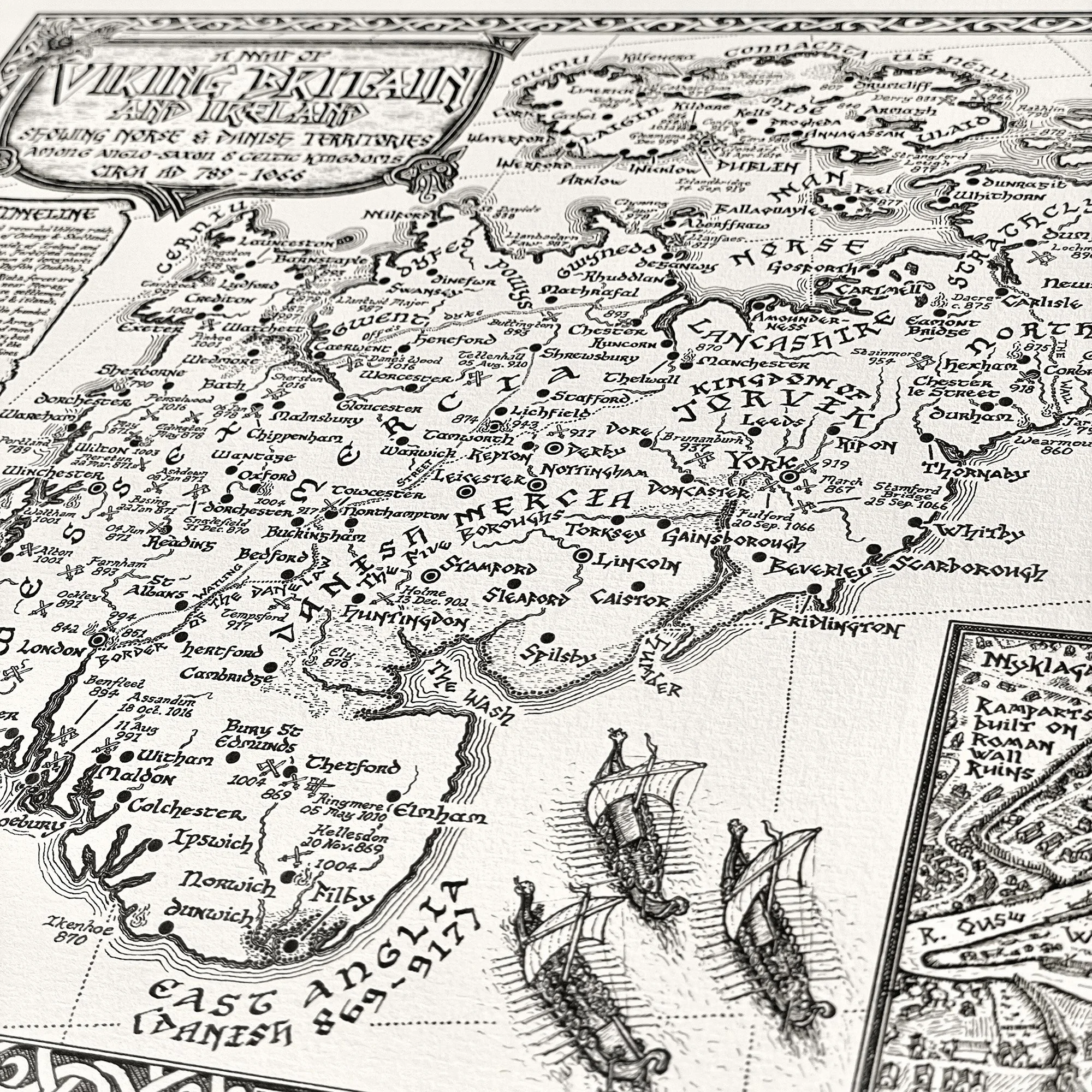 Manuscript Maps — Viking Britain Map