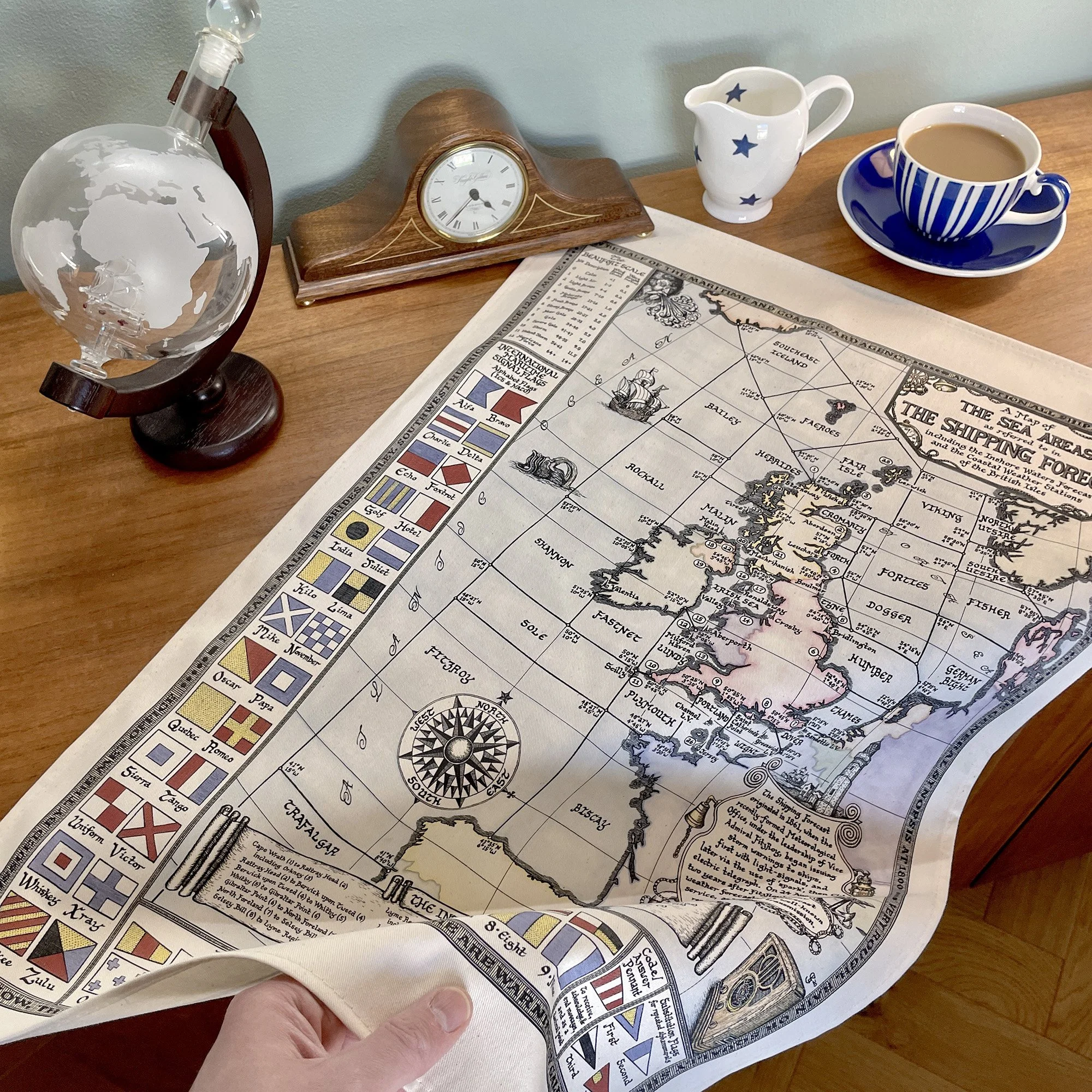 Manuscript Maps — Shipping Forecast Map