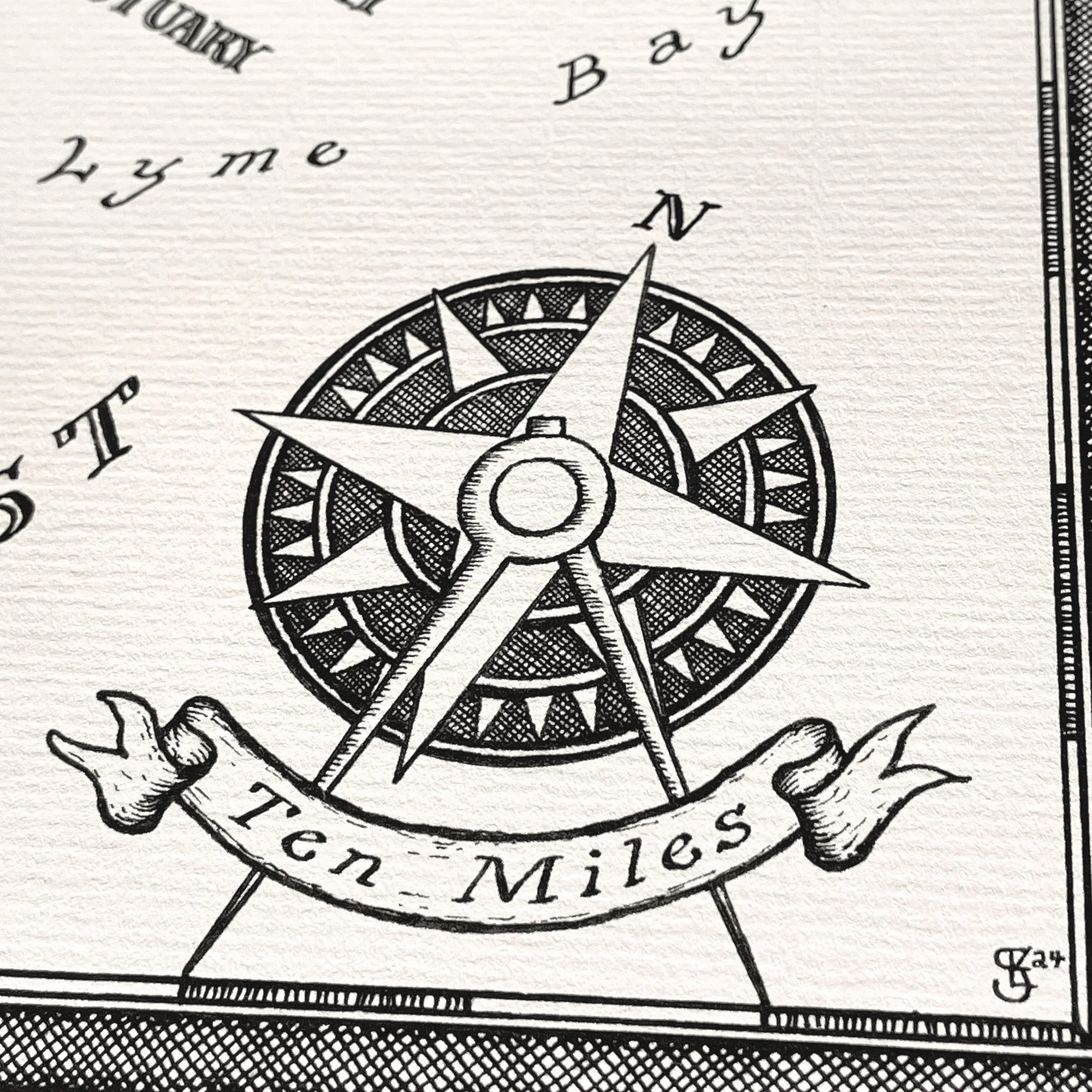 Manuscript Maps — Devon Coastlines Map