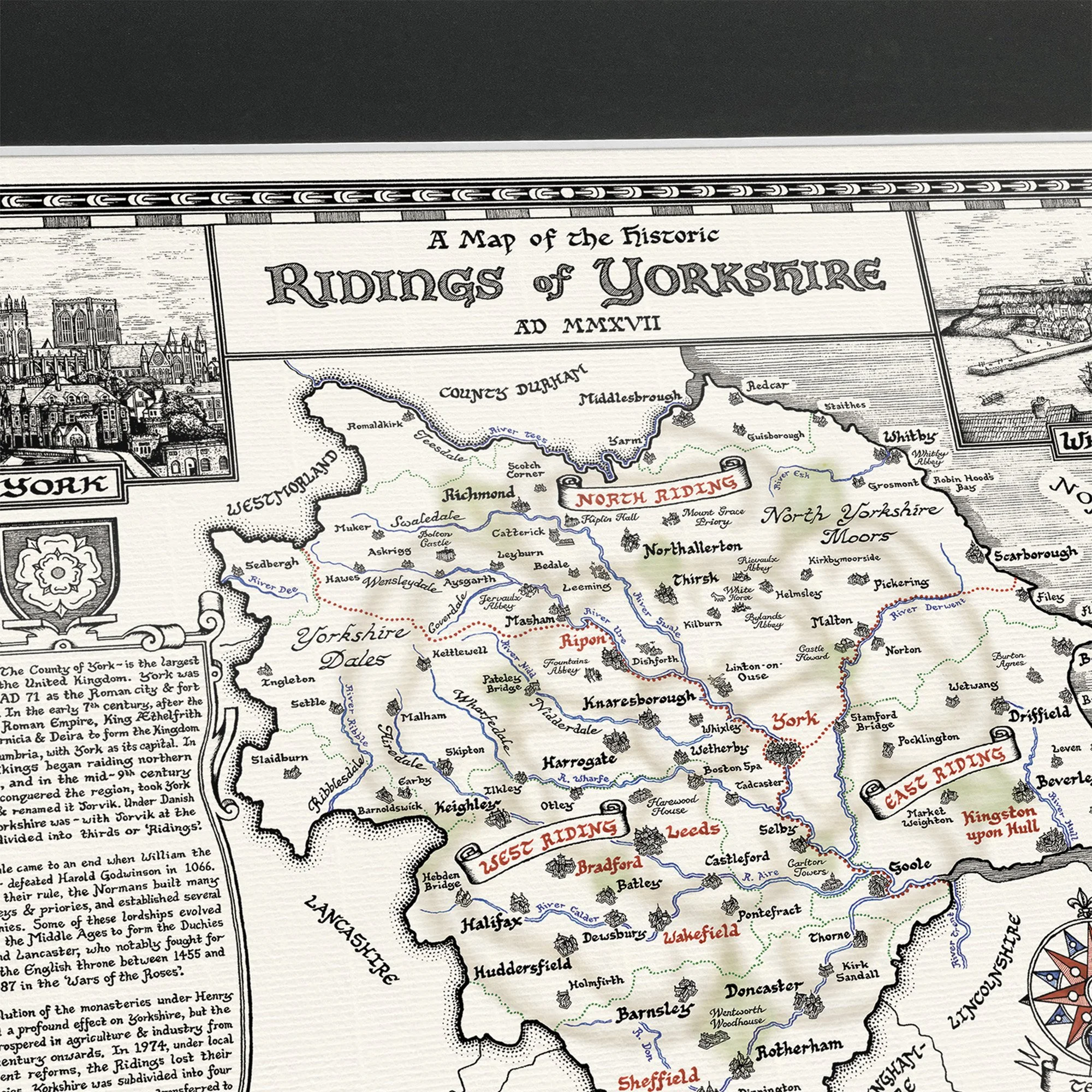 Manuscript Maps — Yorkshire Ridings Map