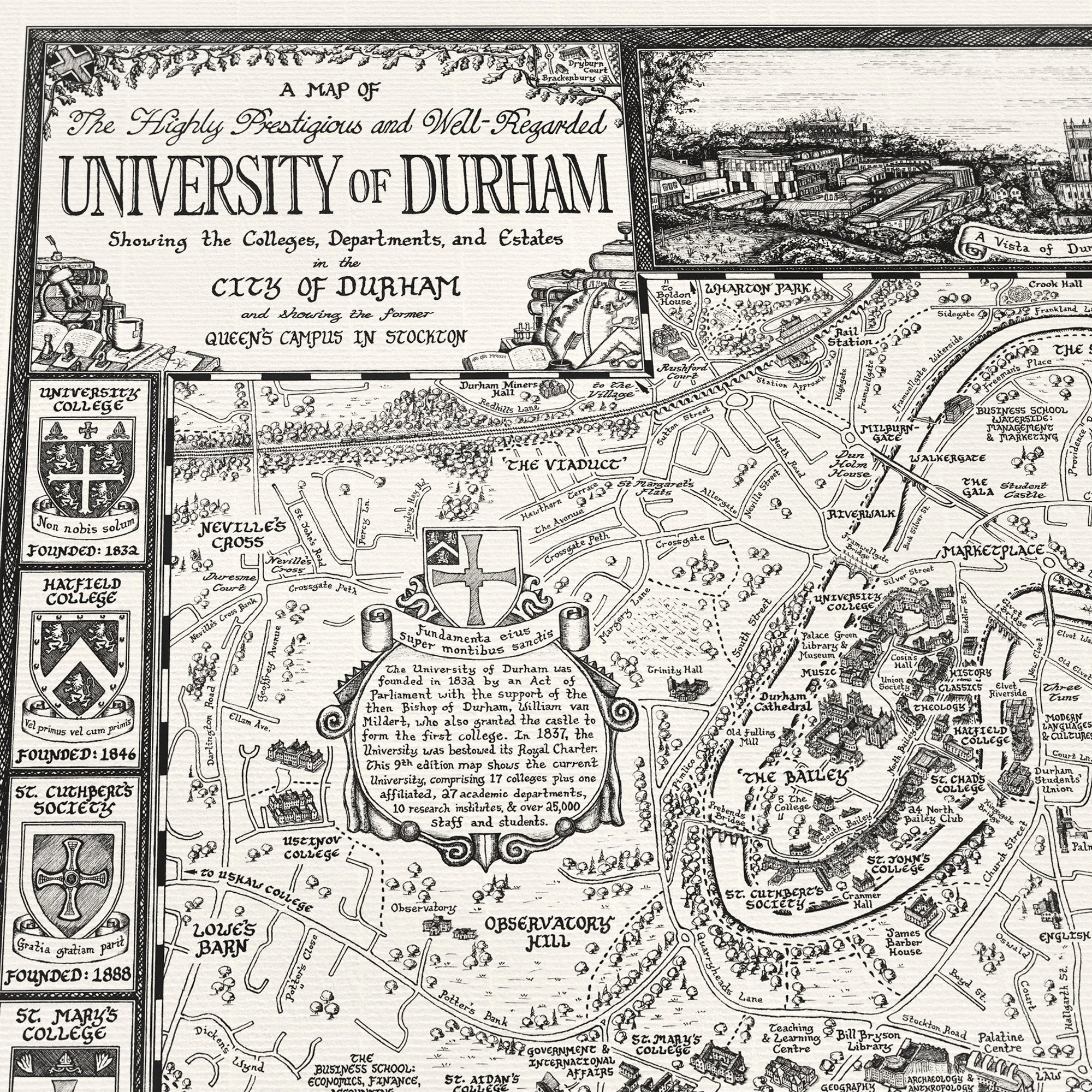 Manuscript Maps — Pubs of Durham Map