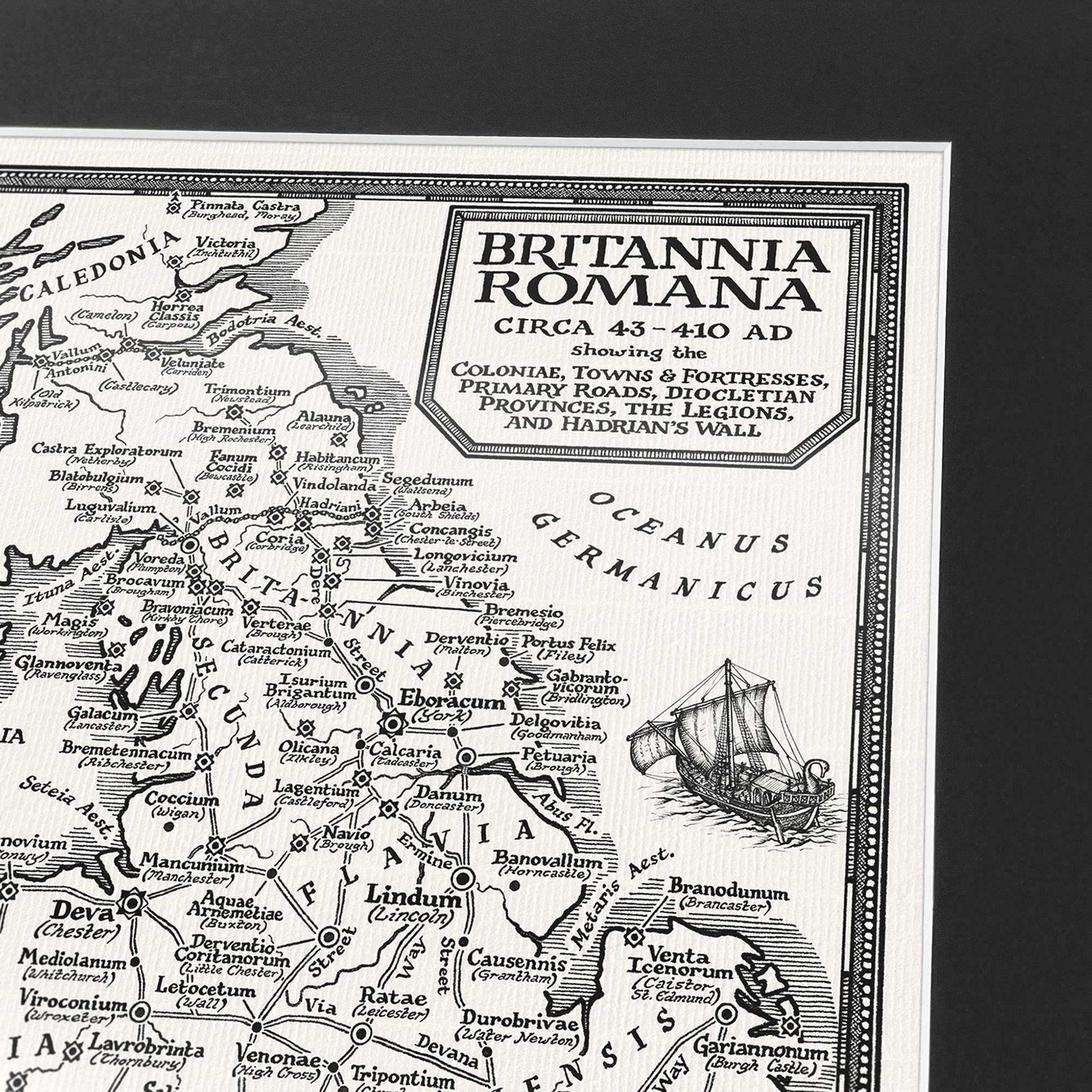 Manuscript Maps — Map of Roman Britain