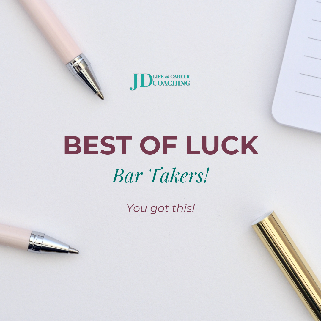 BEST OF LUCK Bar takers! You got this! — MINDSET MENTOR