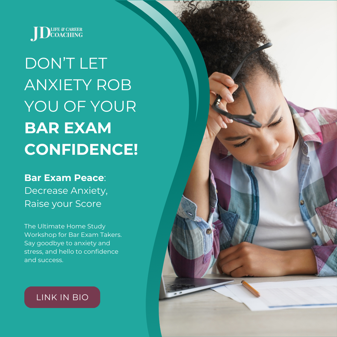 Anxiety got nothing on your bar exam journey! — Mindset Mentor