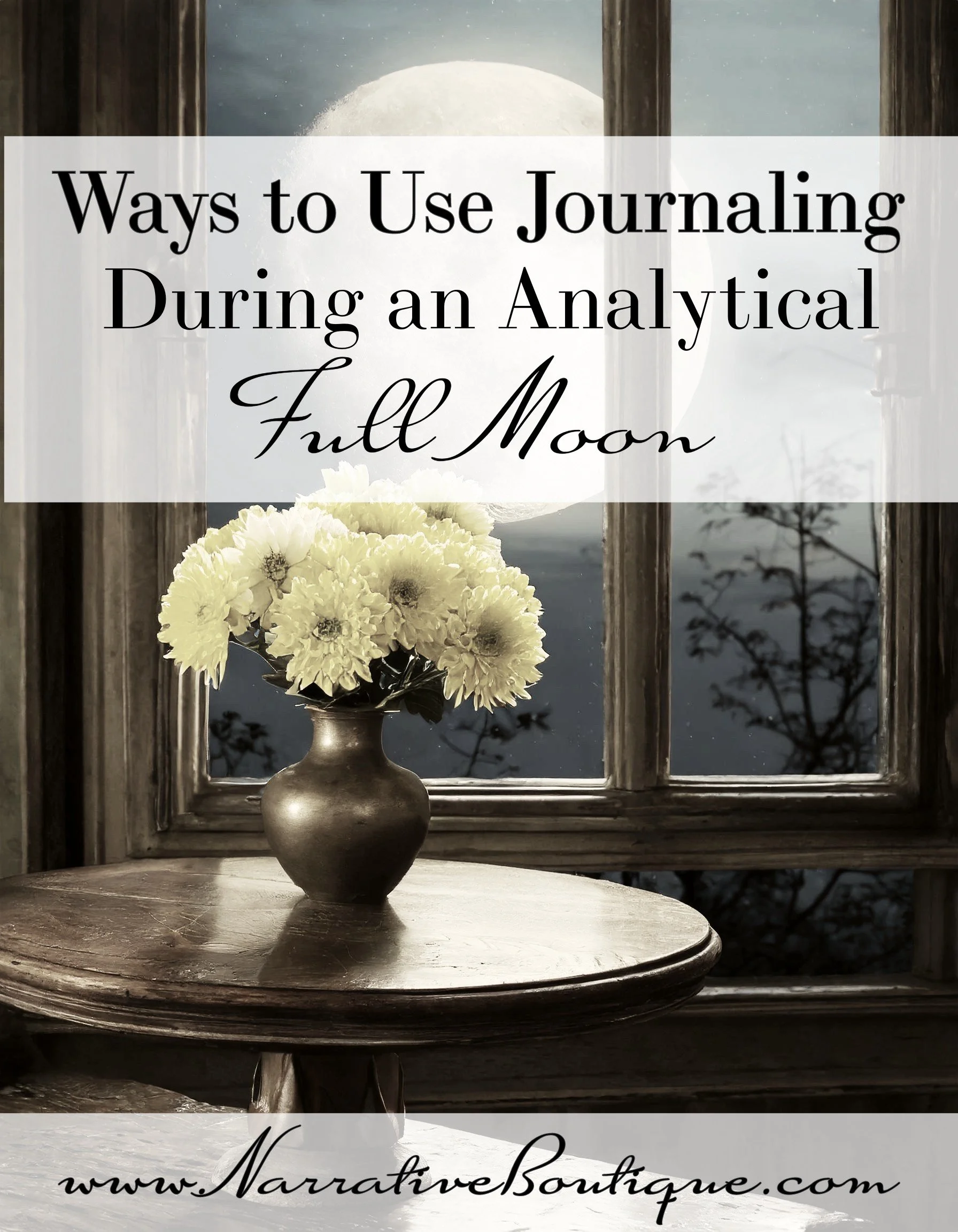 Full Moon Analytical Journaling With Virgo — The Narrative Boutique