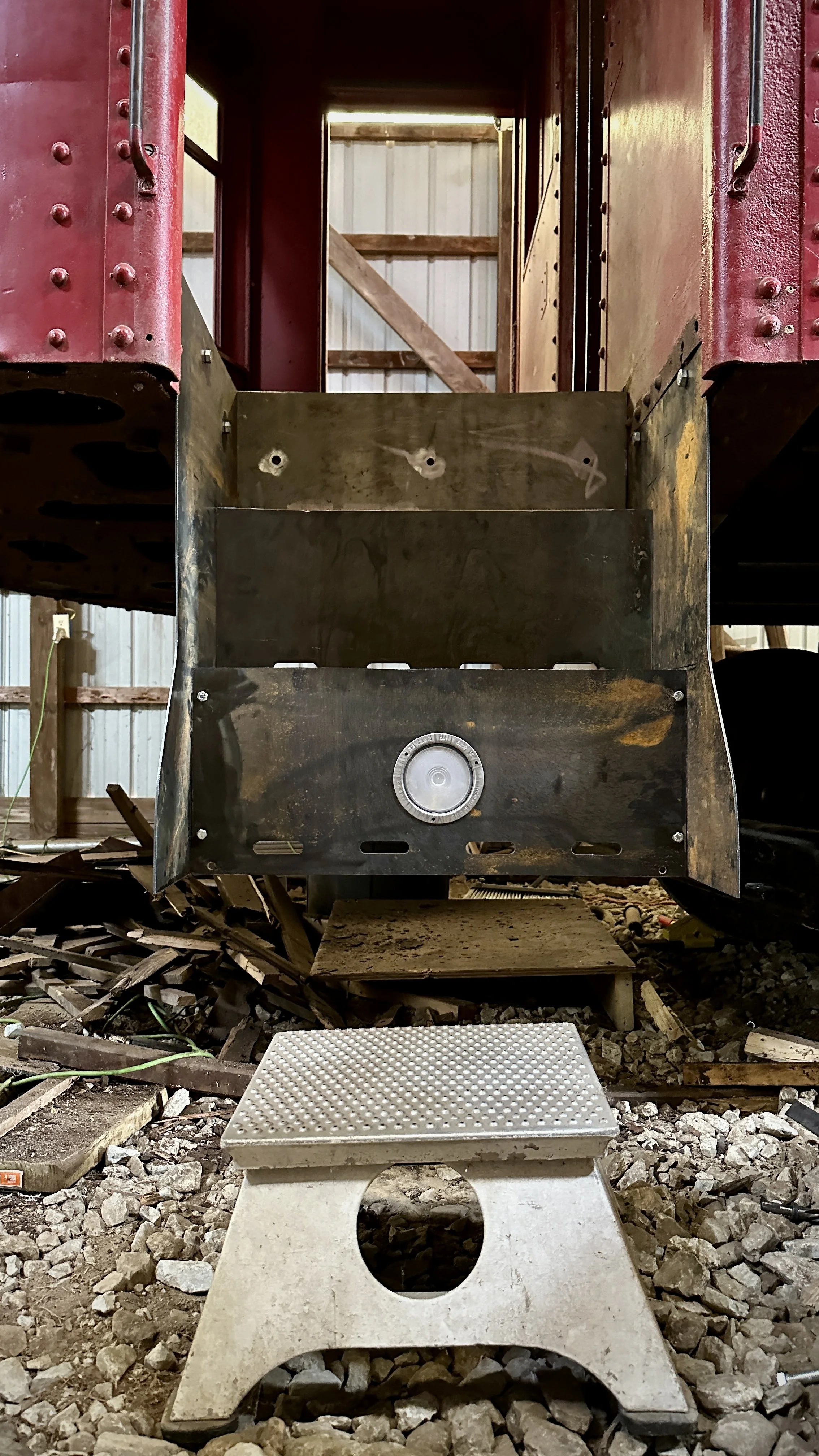 Grant awarded for interurban Restoration steps, ladders and "cowcatcher ...