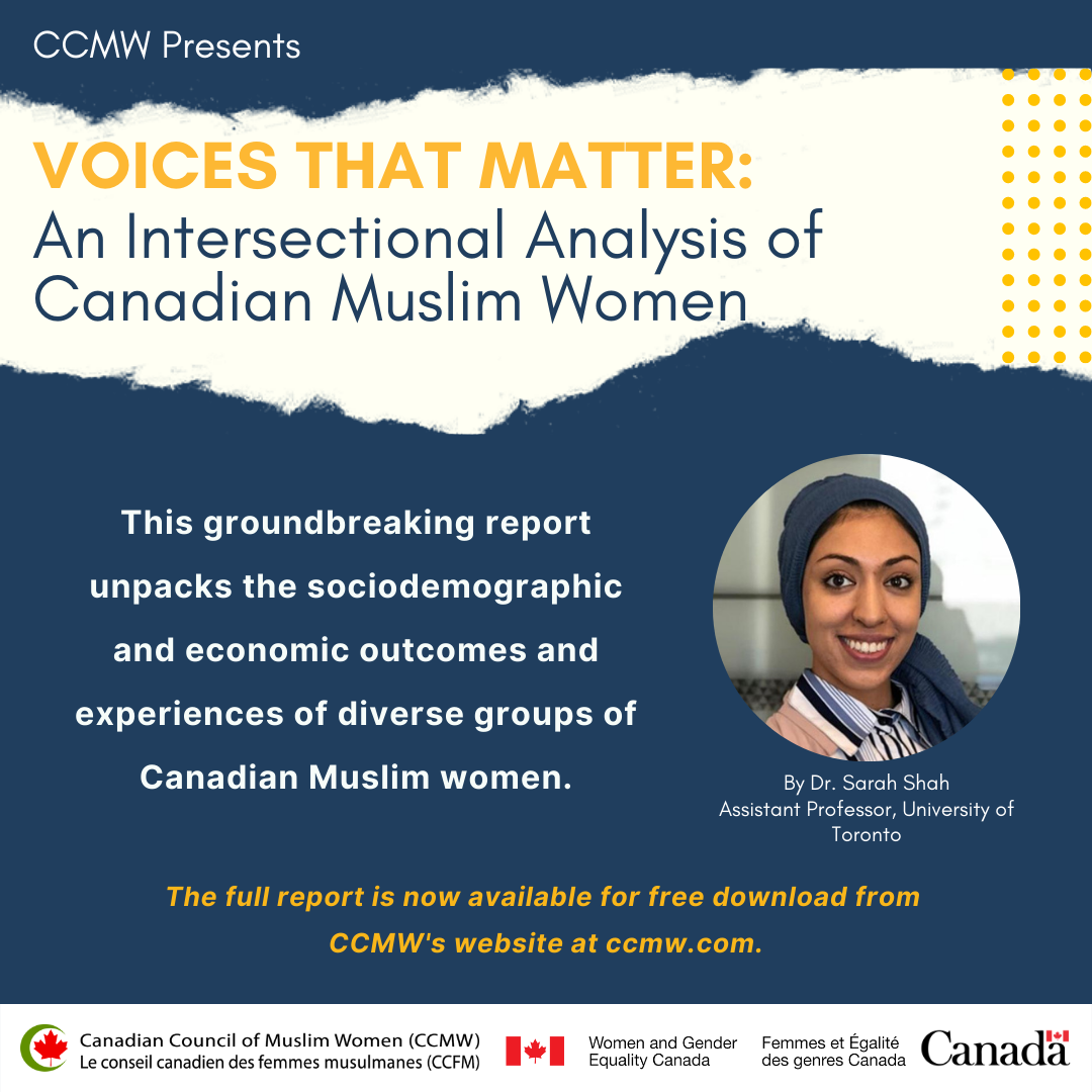 CCMW’s Voices that Matter Report — Canadian Council of Muslim Women
