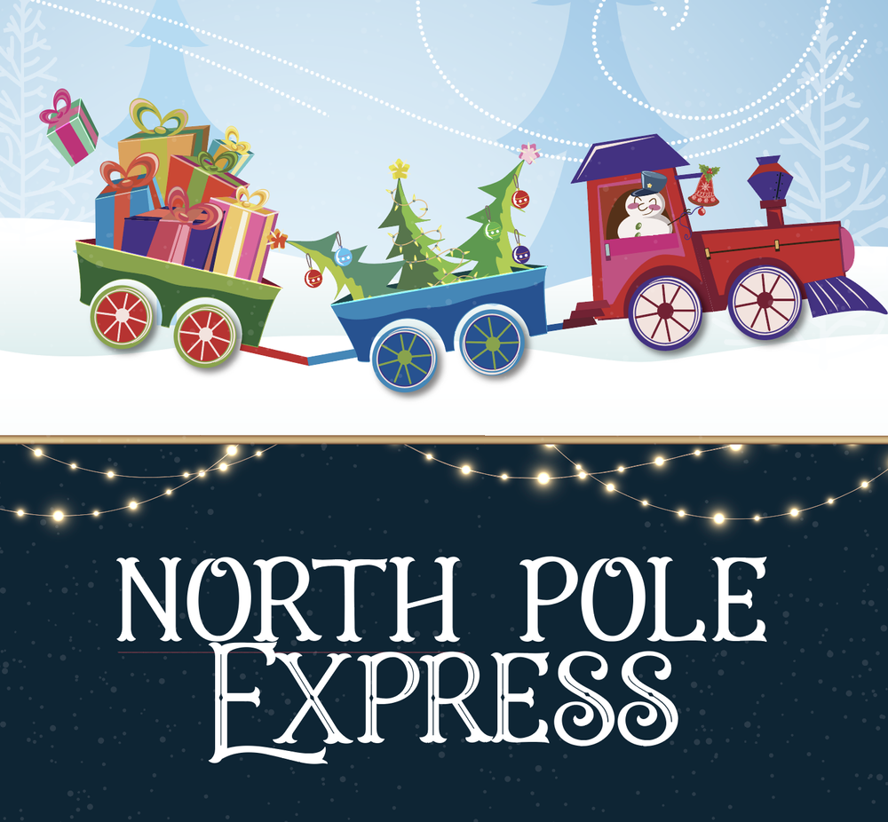North Pole Express Clipart